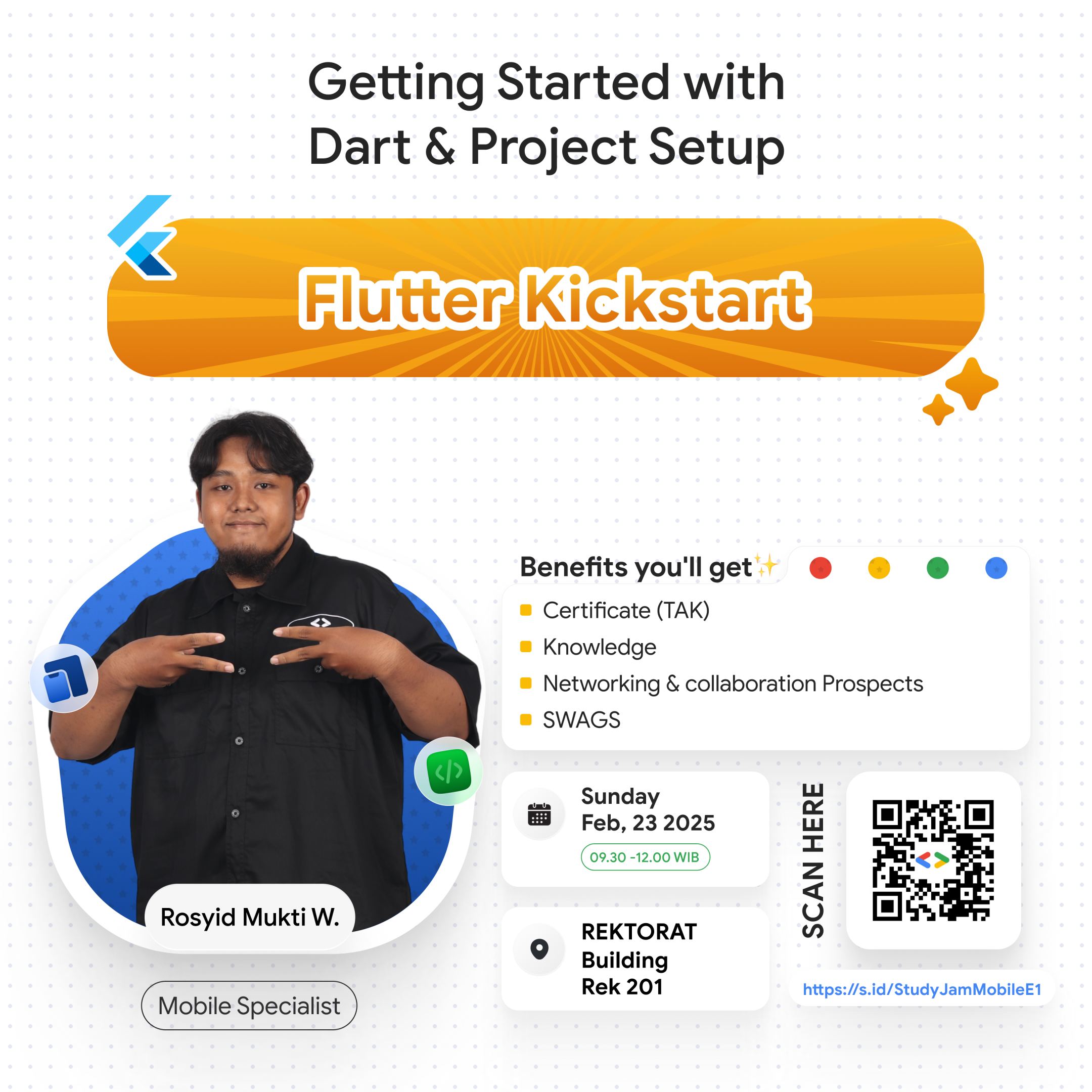 See Study Jam 3: Flutter Kickstart at Google Developer Groups GDG on ...