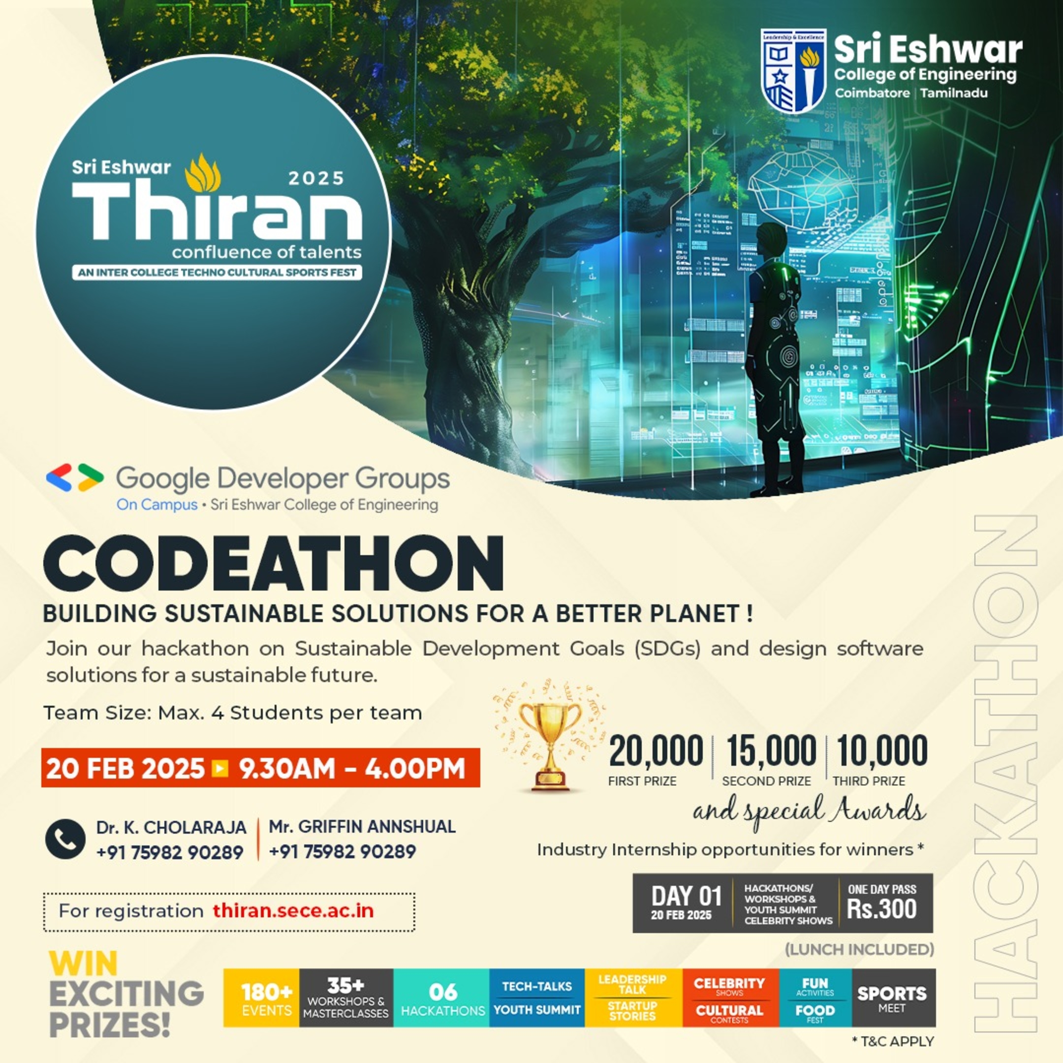 See Codeathon at Google Developer Groups GDG on Campus Sri Eshwar College of Engineering ...