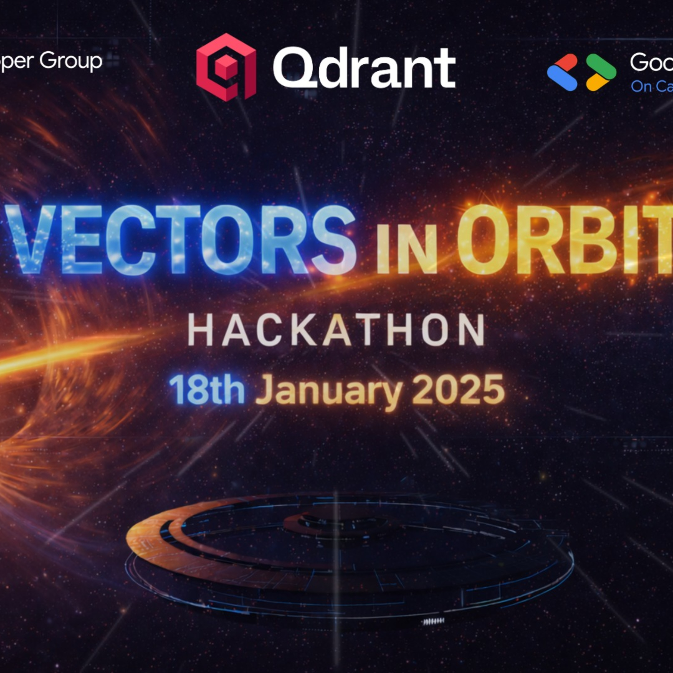 See Hackathon Vectors in Orbit – Intelligence Artificielle at Google Developer Groups GDG on ...