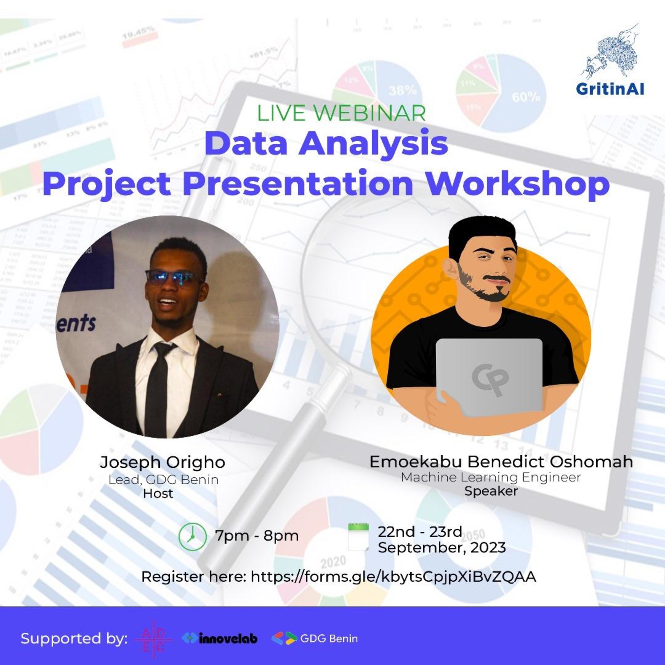 See Data Analysis Workshop at Google Developer Groups GDG Benin