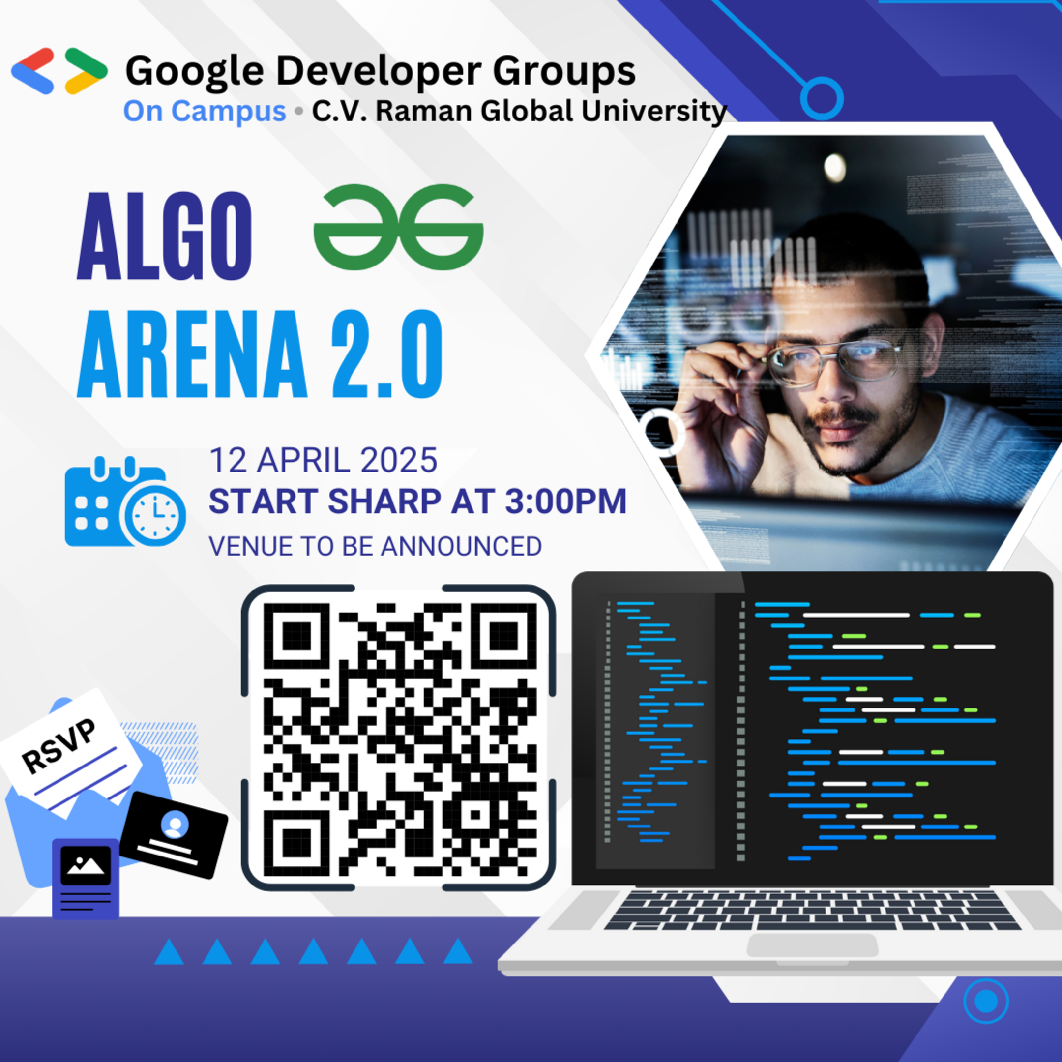 See Algo Arena 2.O at Google Developer Groups GDG on Campus C. V. Raman ...