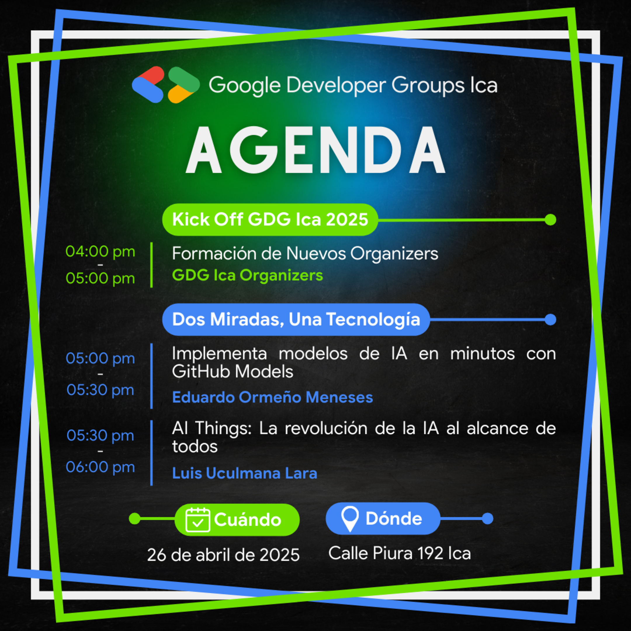 See Kick Off GDG Ica 2025 | Build with AI at Google Developer Groups ...