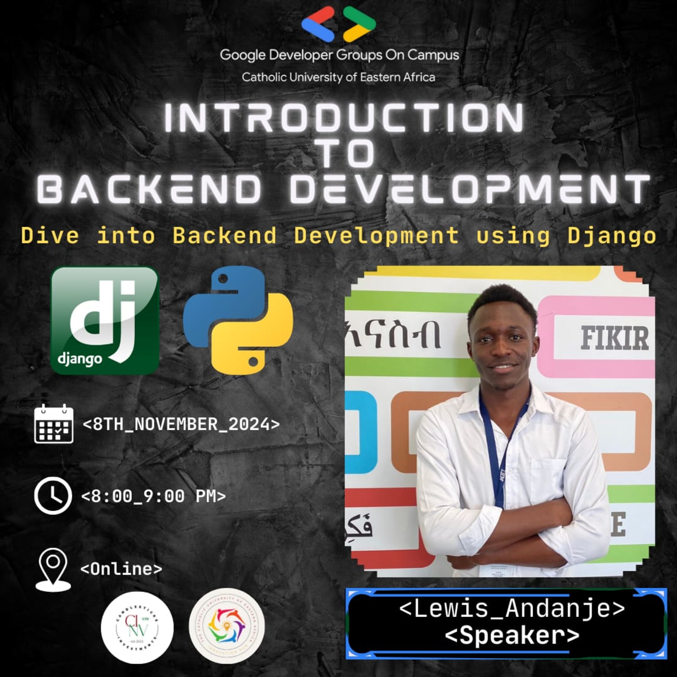 See Back-end Development at Google Developer Groups GDG on Campus The Catholic University of ...