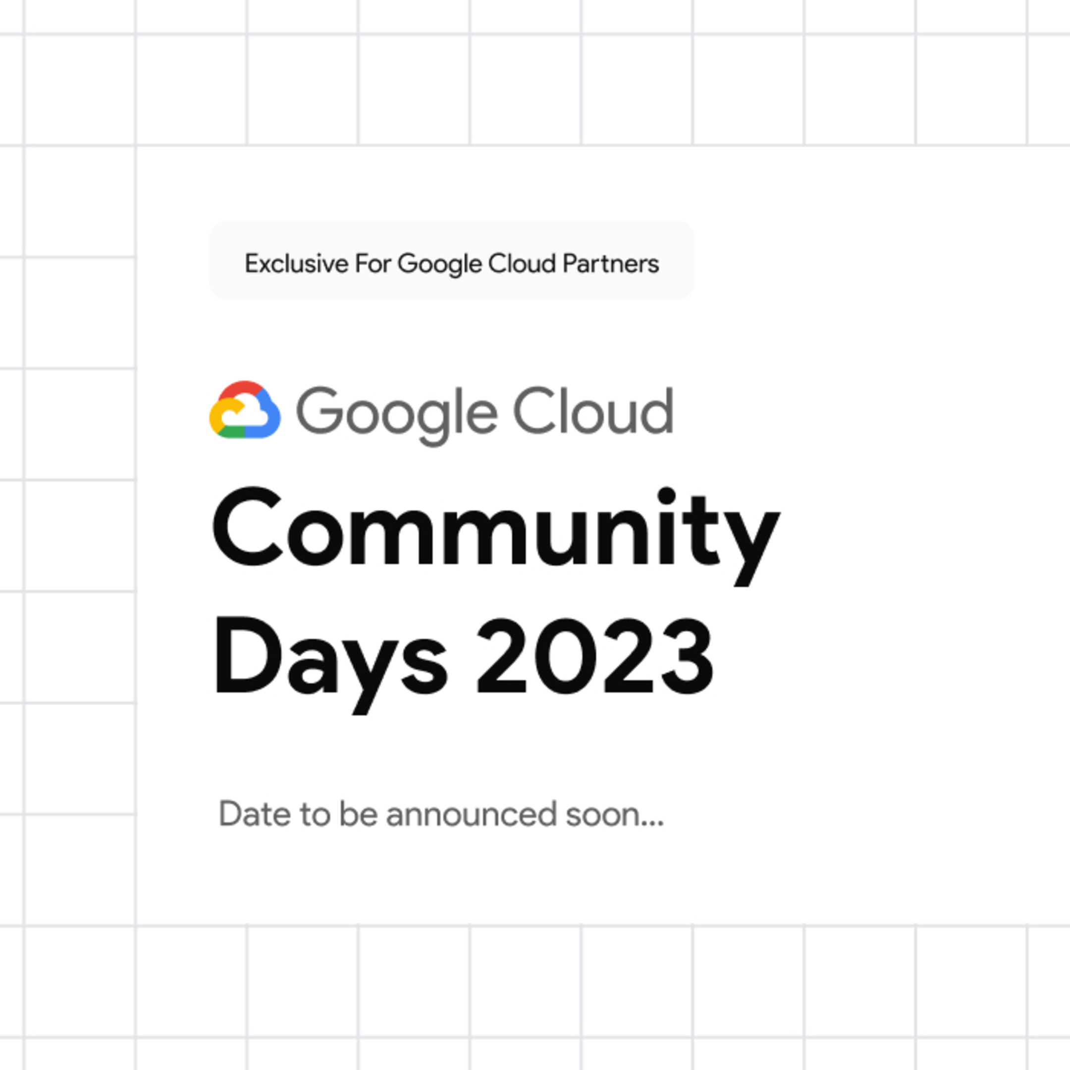 See Google Cloud Community Day 2023 at Google Developer Groups GDG ...