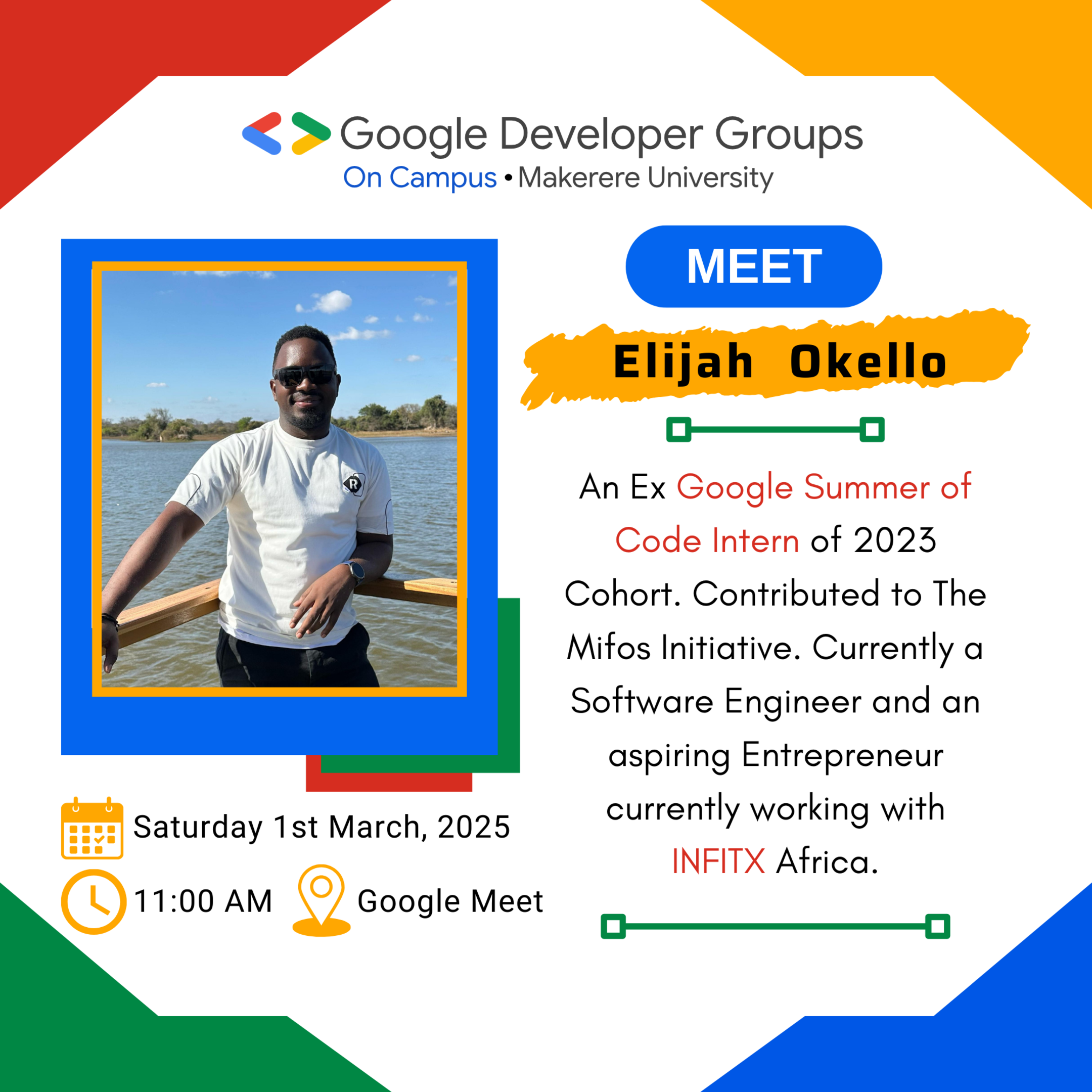 See Google Summer of Code: Tips & Experience at Google Developer Groups GDG on Campus Makerere ...