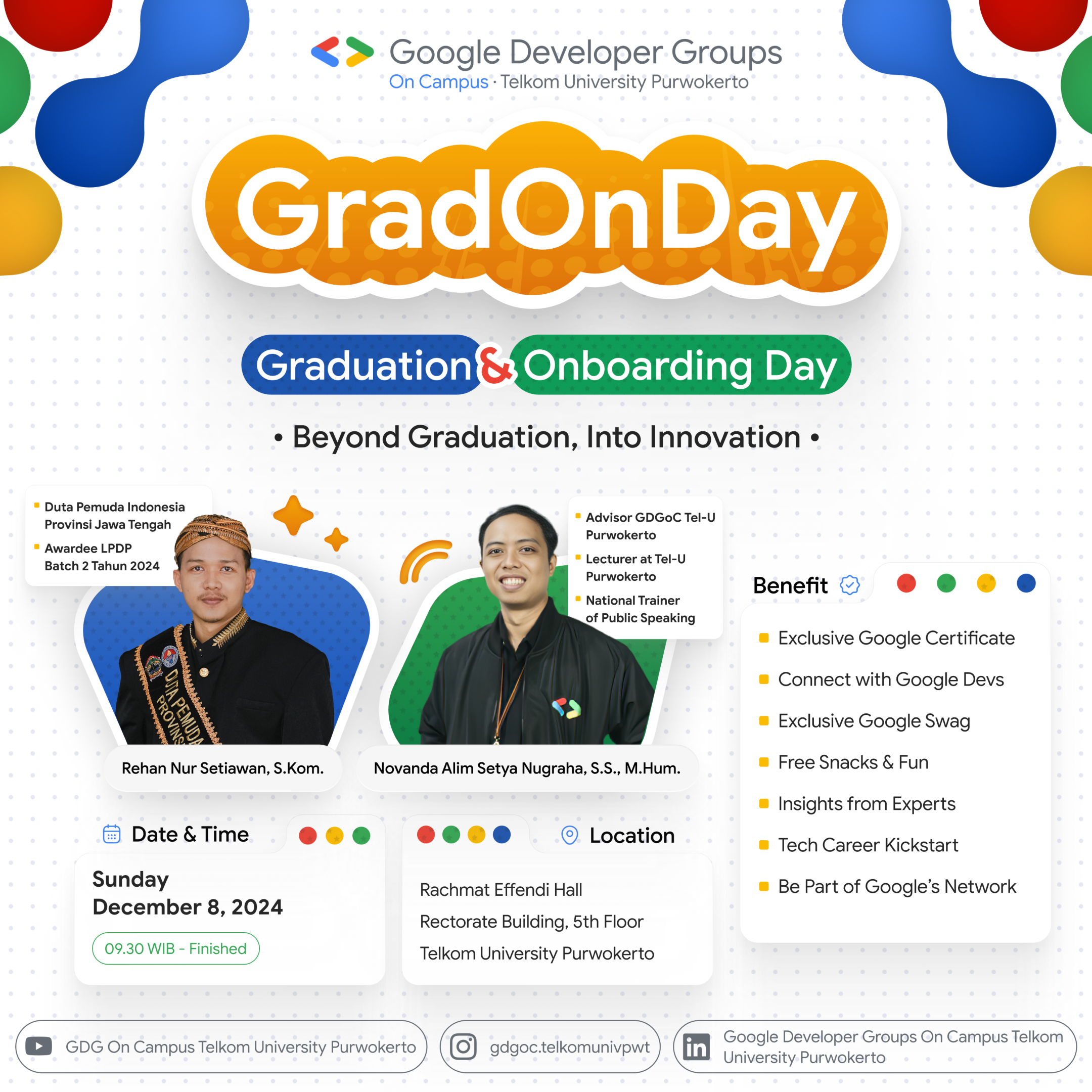 See GradOnDay: Beyond Graduation, Into Innovation at Google Developer ...
