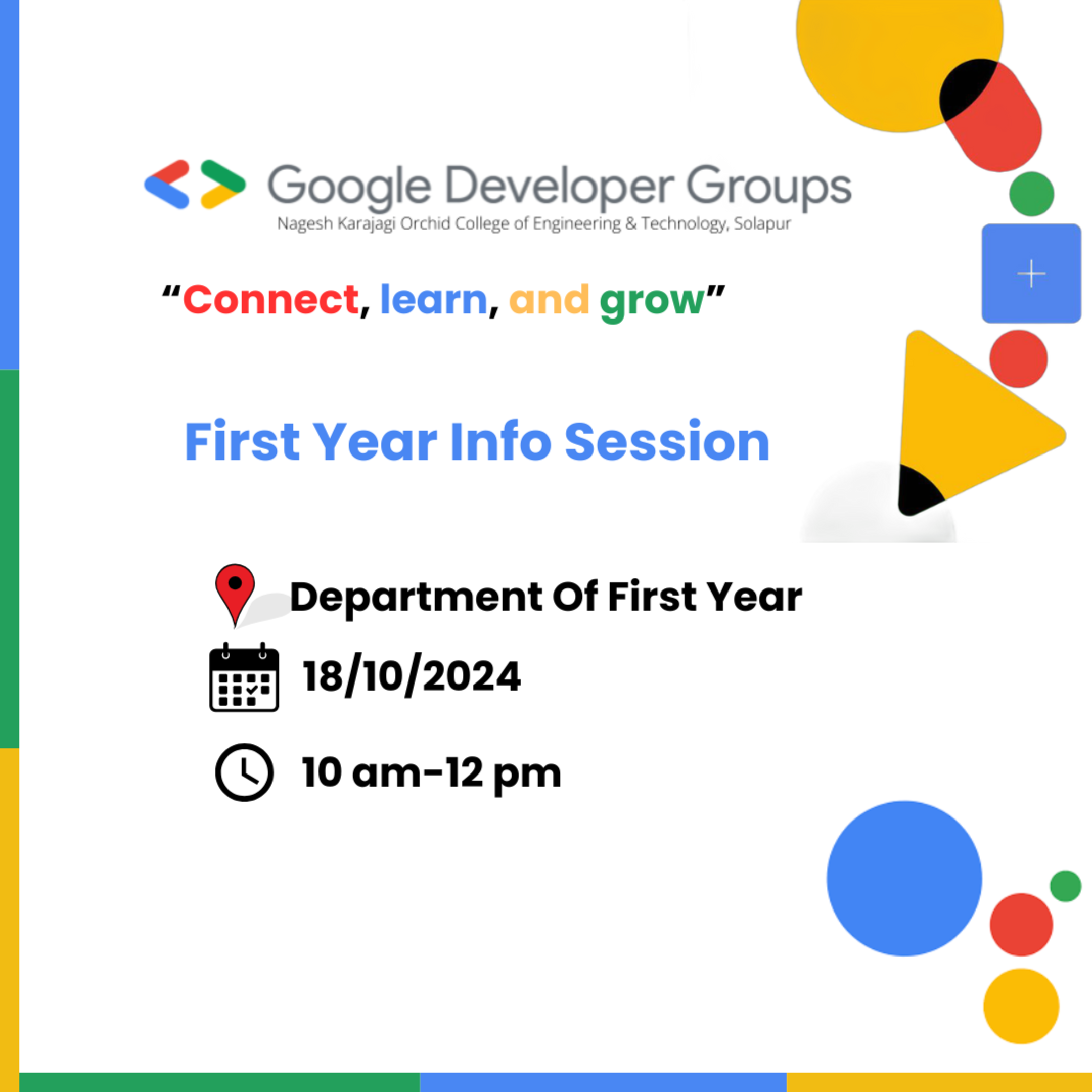 See GDG Orientation- 2024 for 1st year at Google Developer Groups GDG ...