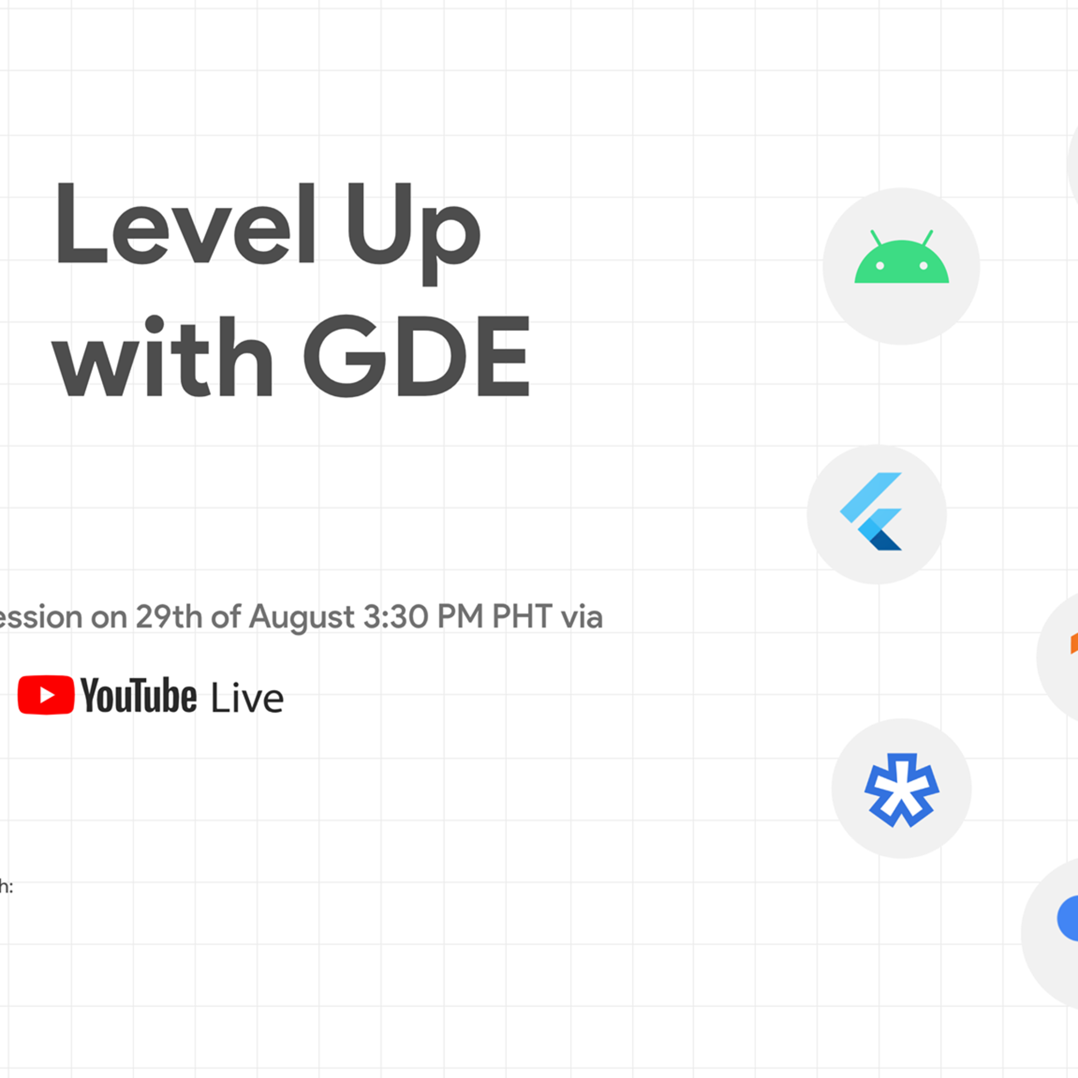 See Level Up with GDE (Flutter) at Google Developer Groups GDG Manila