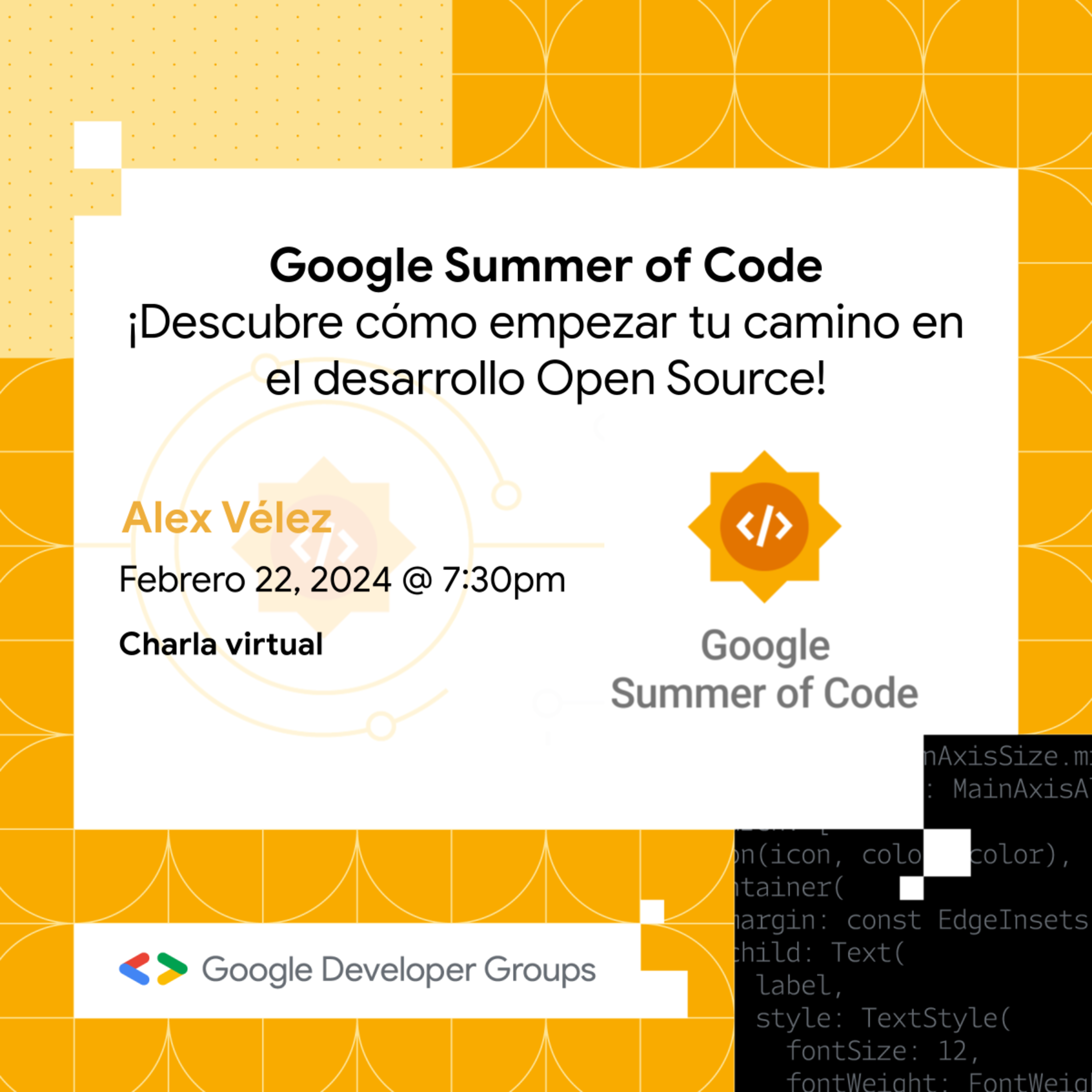See Google Summer of Code: ¡Cómo empezar tu camino en el desarrollo Open Source! at Google ...
