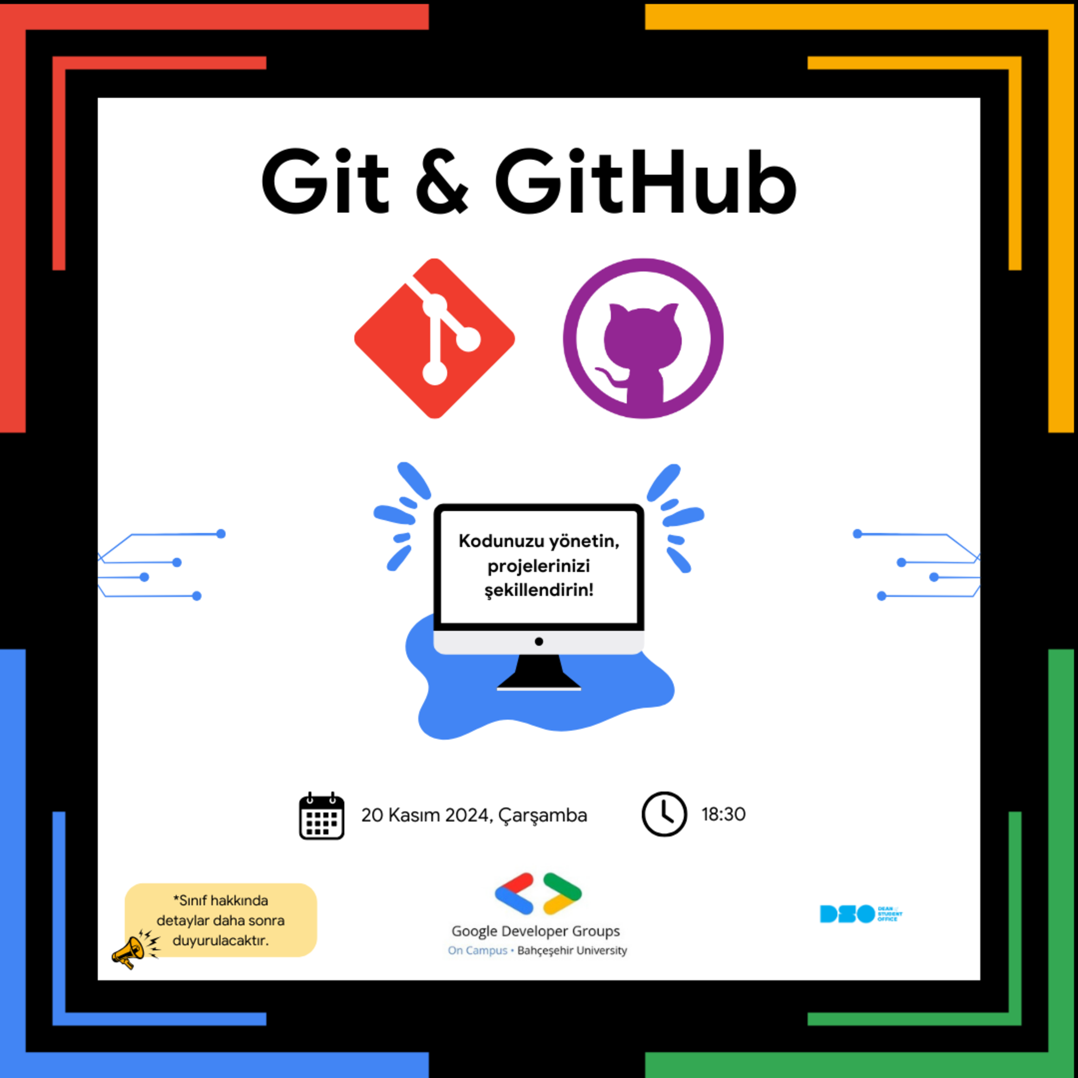 See Git & GitHub Workshop at Google Developer Groups GDG on Campus ...