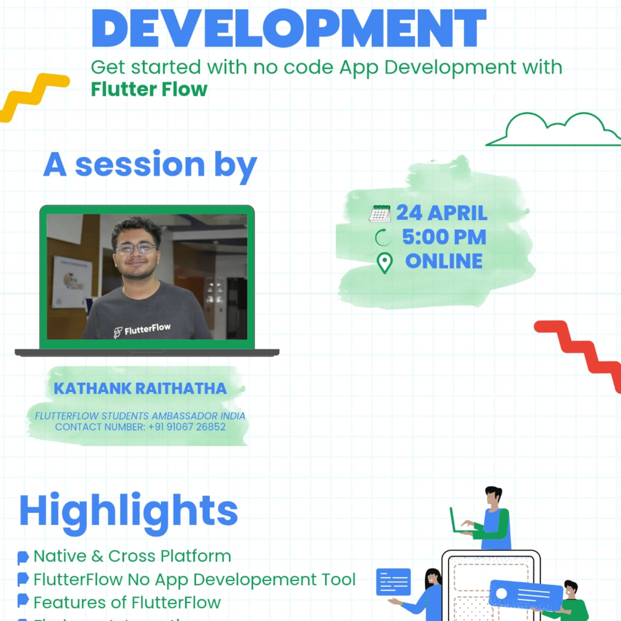 See Get Started with No-Code App Development using FlutterFlow at Google Developer Groups GDG on ...