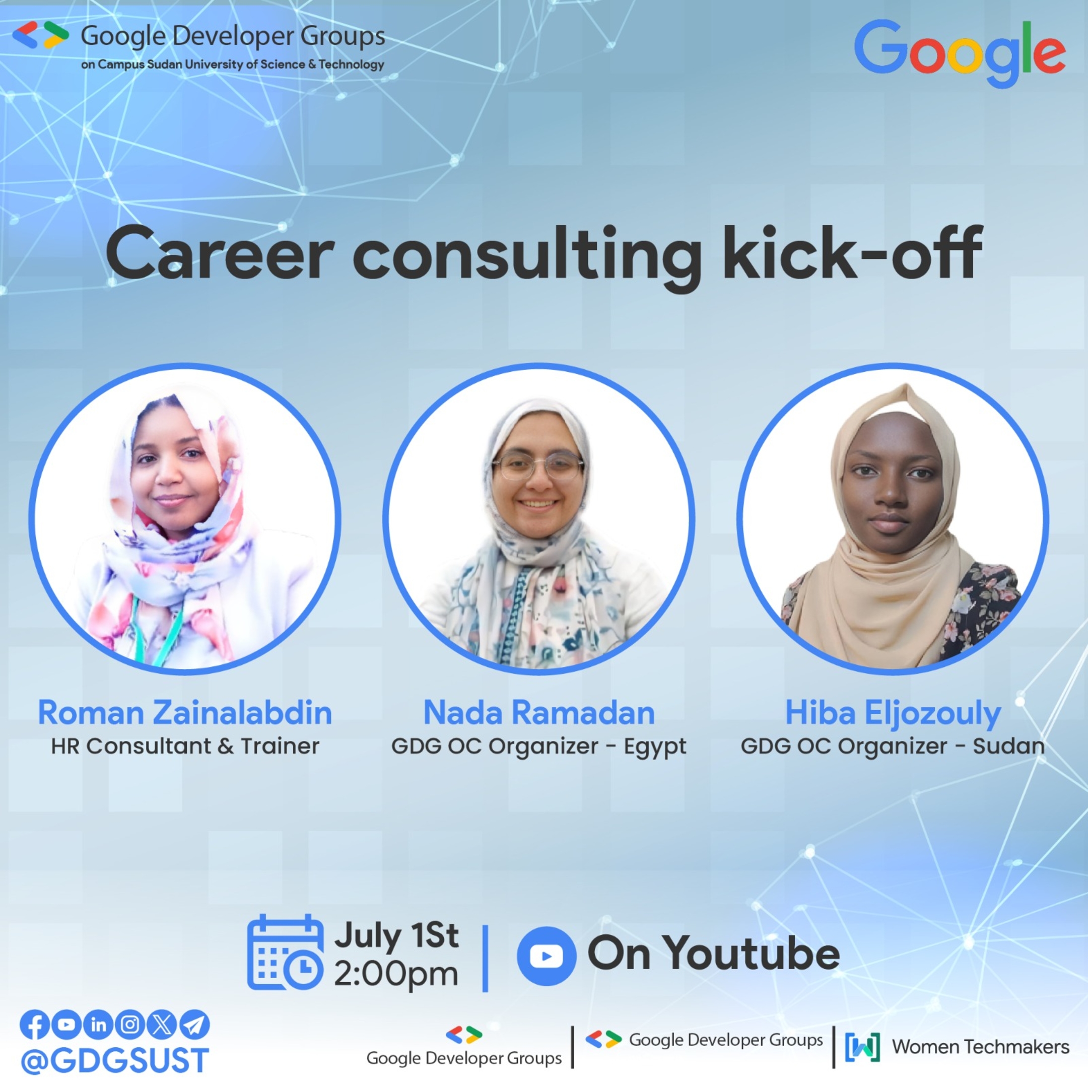 See Career consulting kick-off session at Google Developer Groups GDG on Campus Sudan University ...