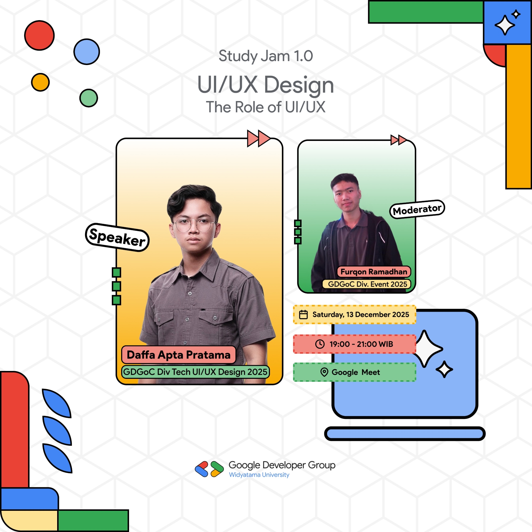 See UI/UX Design Class : The Role of UI/UX at Google Developer Groups ...