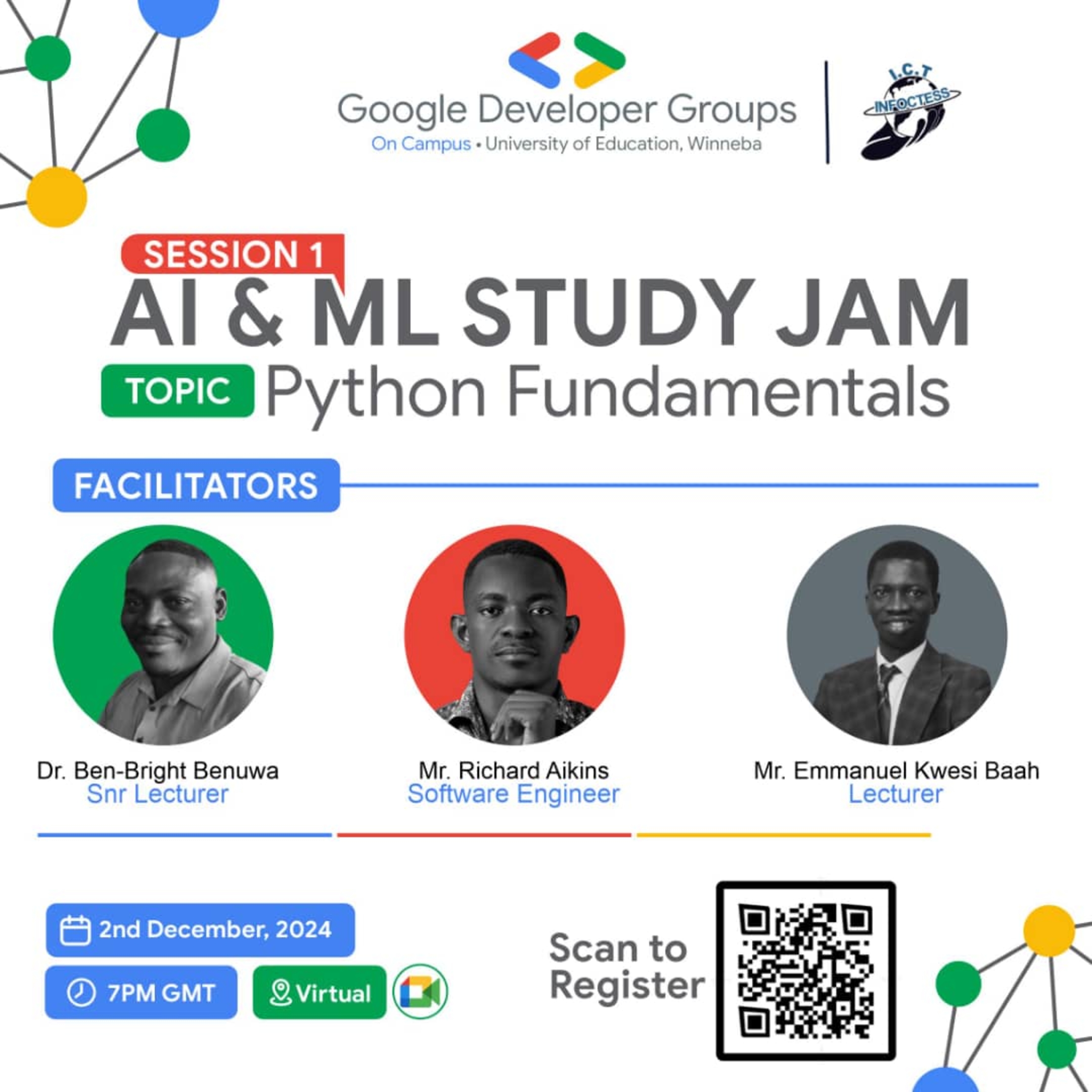 See ML Study Jam: Intro to Machine Learning at Google Developer Groups ...