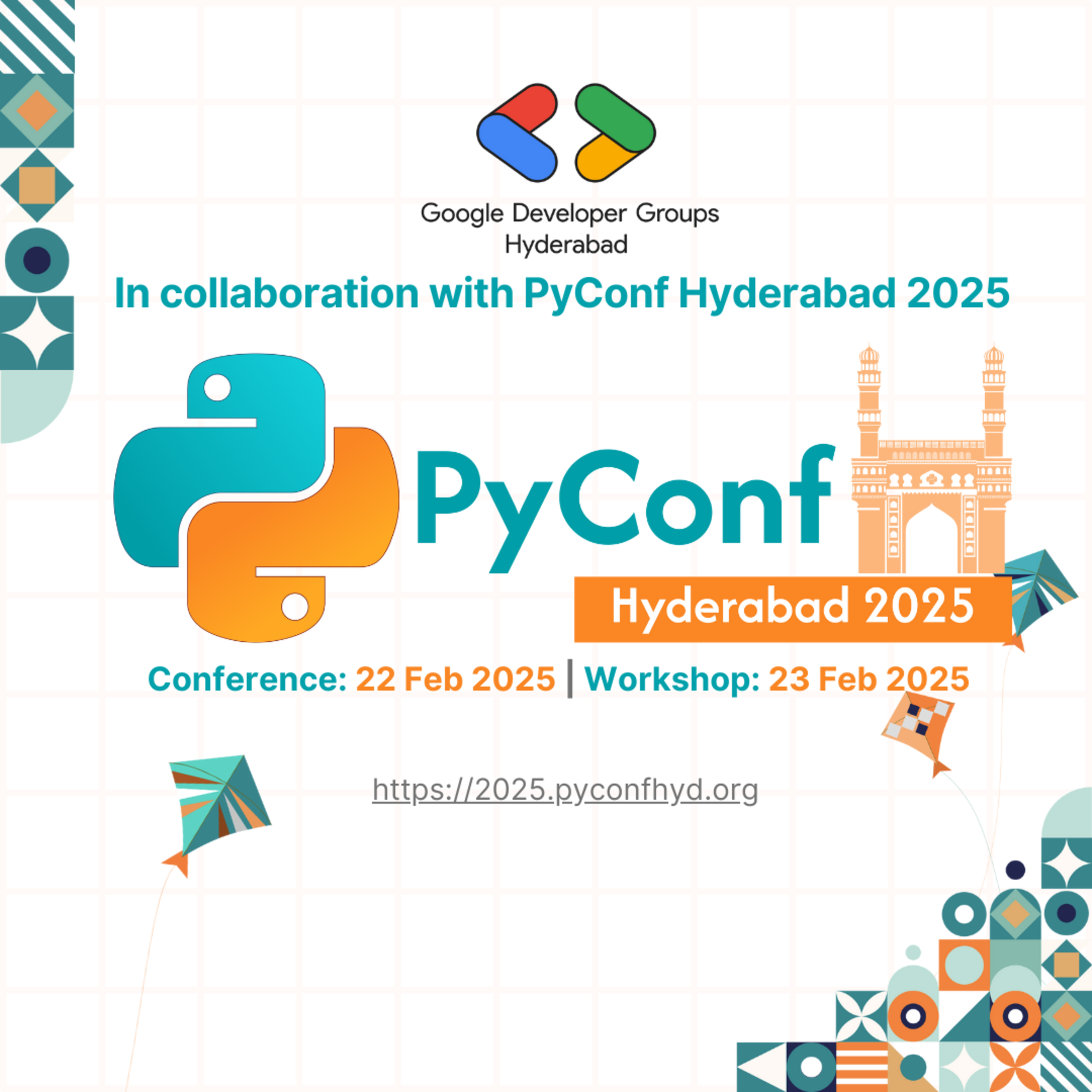 See We are Collaborating with PyConf Hyderabad ! at Google Developer ...