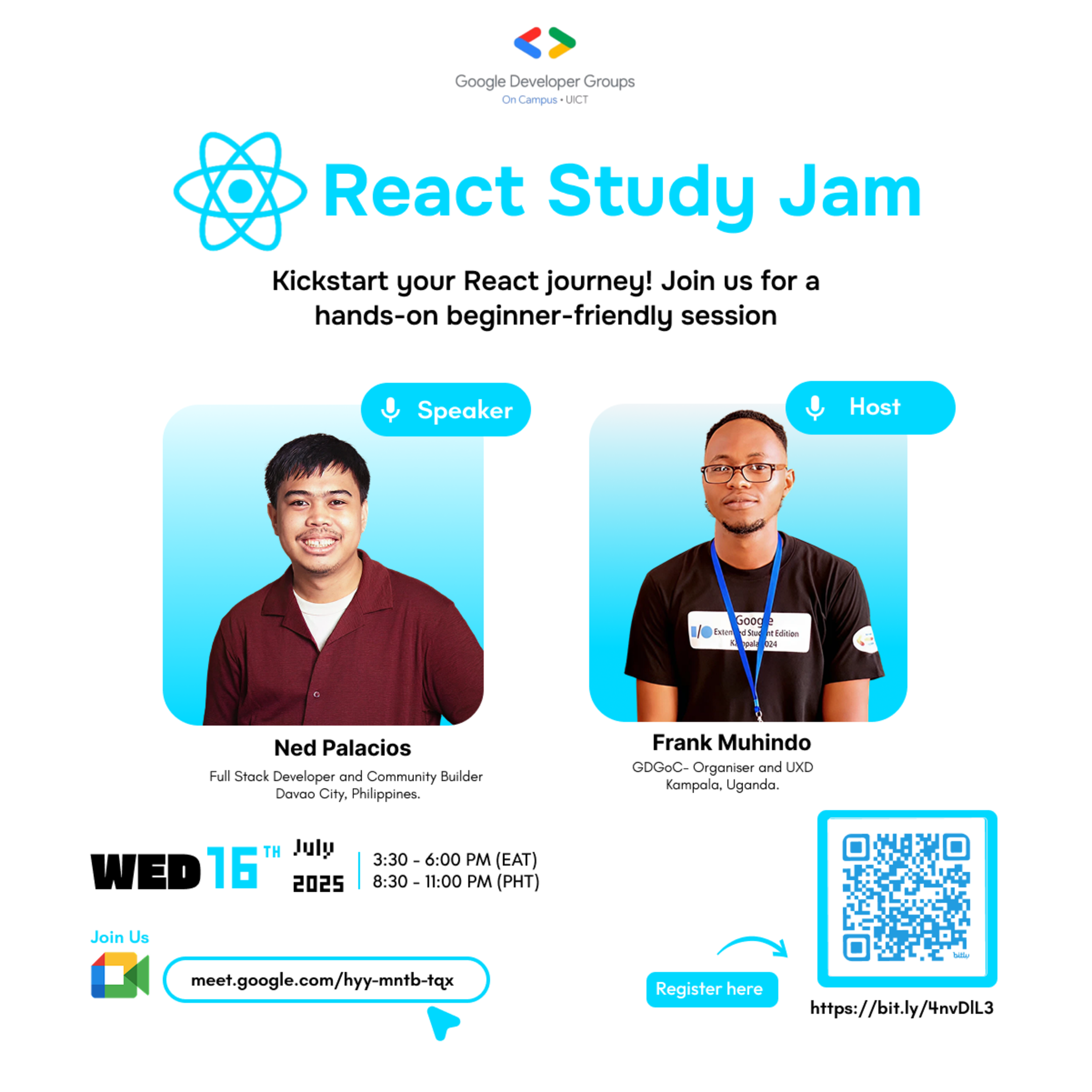 See Kickstart your React journey at Google Developer Groups GDG on ...