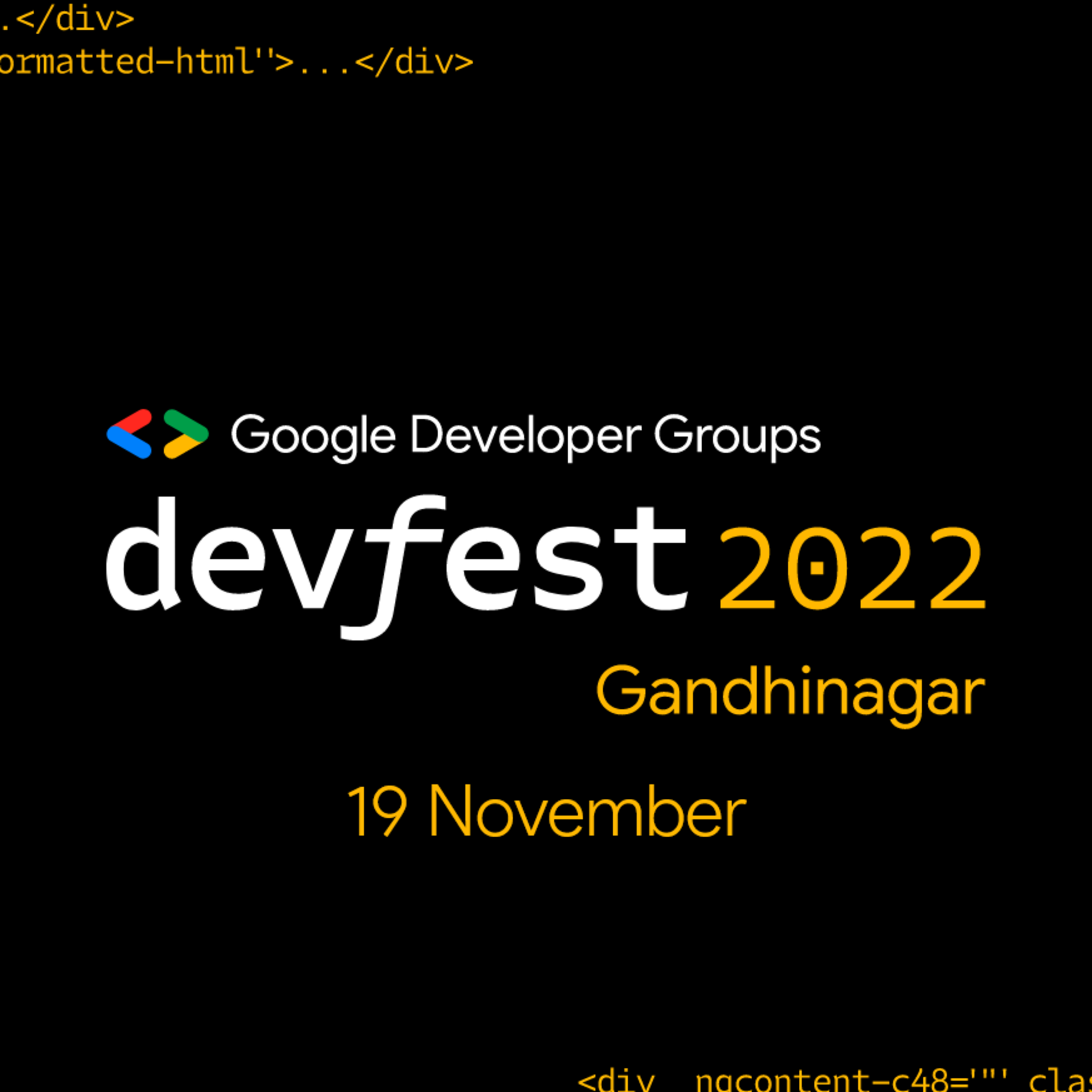 See DevFest Gandhinagar 2022 at Google Developer Groups GDG Gandhinagar