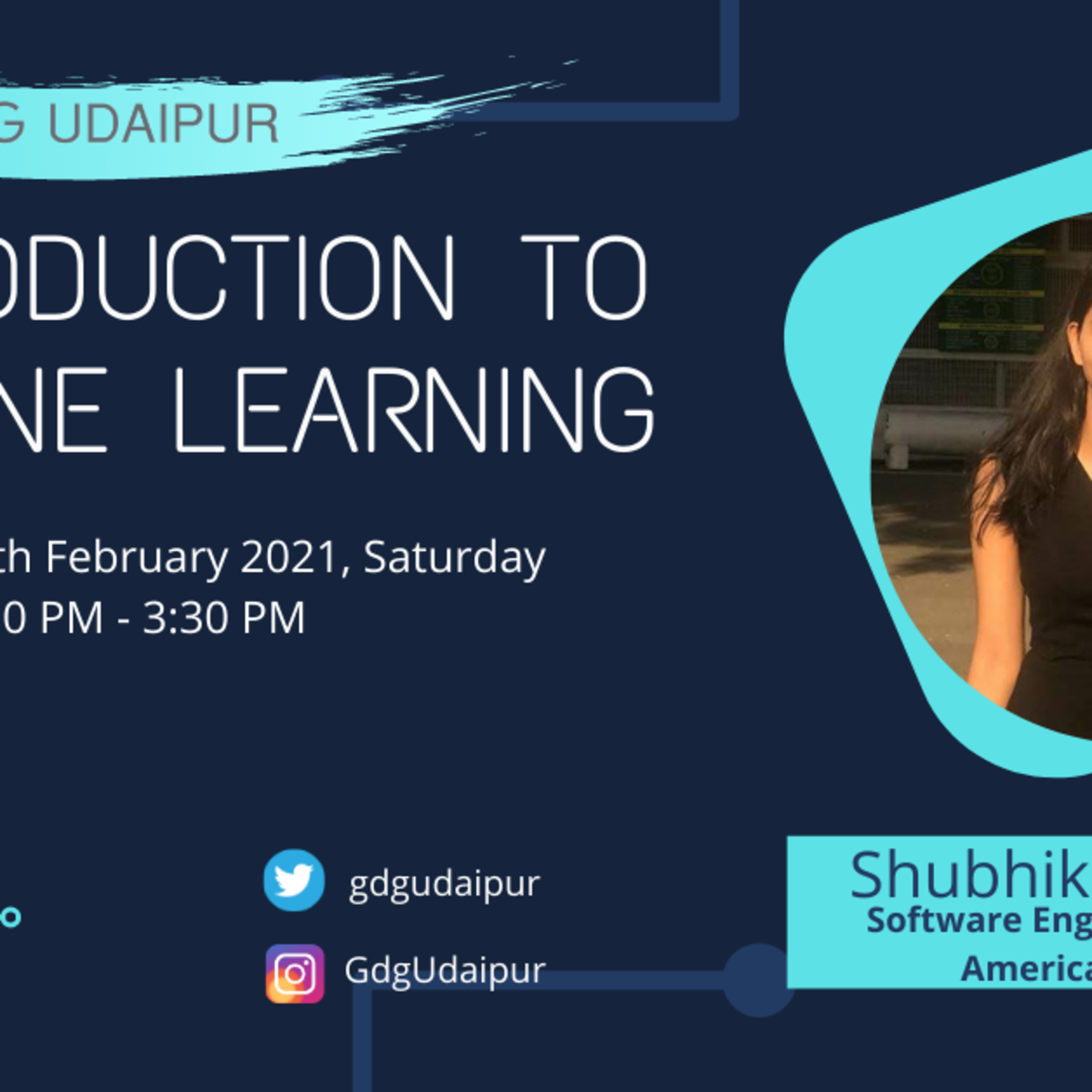 See Introduction to Machine Learning. at Google Developer Groups GDG ...