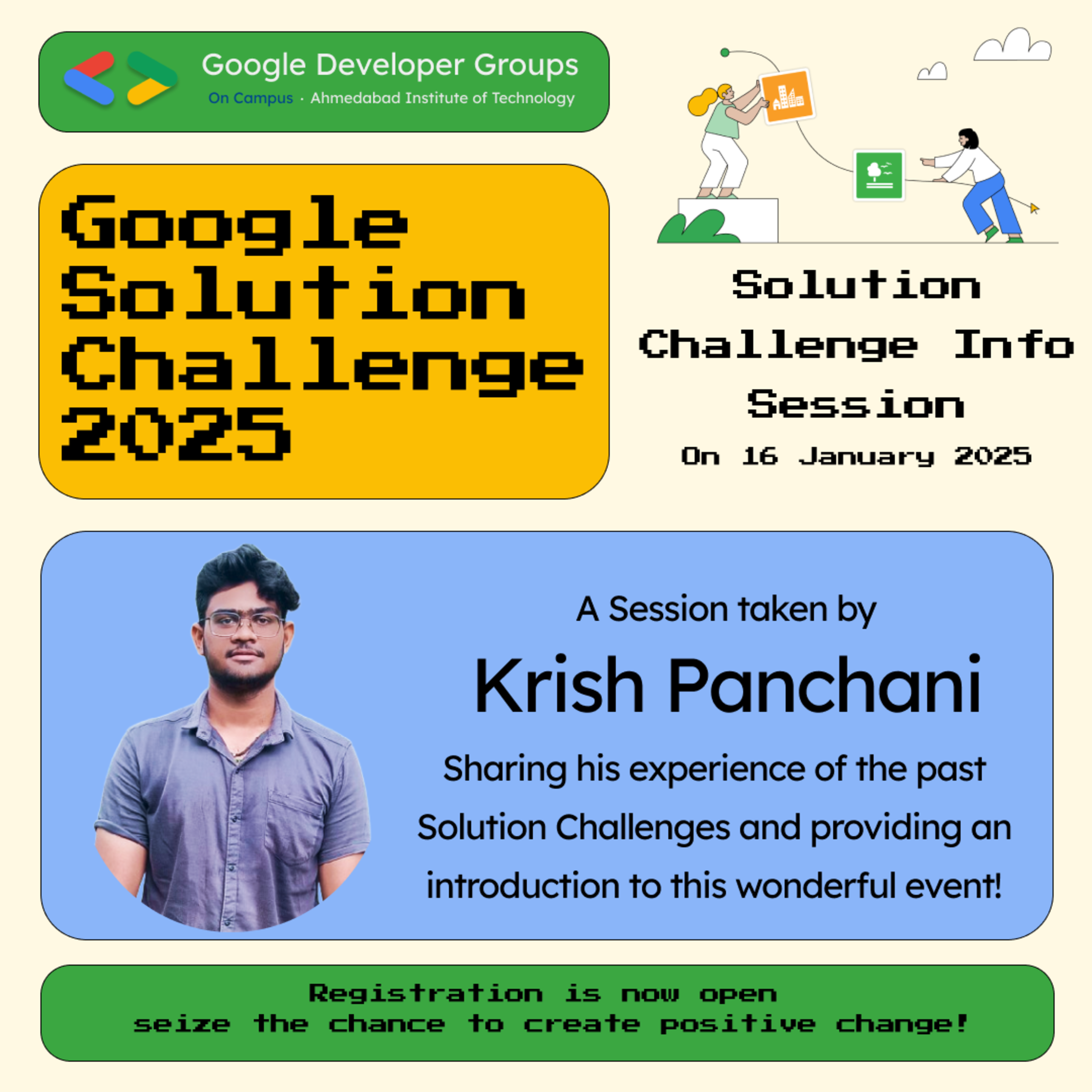 See Info To Solution Challenge 2K25 at Google Developer Groups GDG on ...
