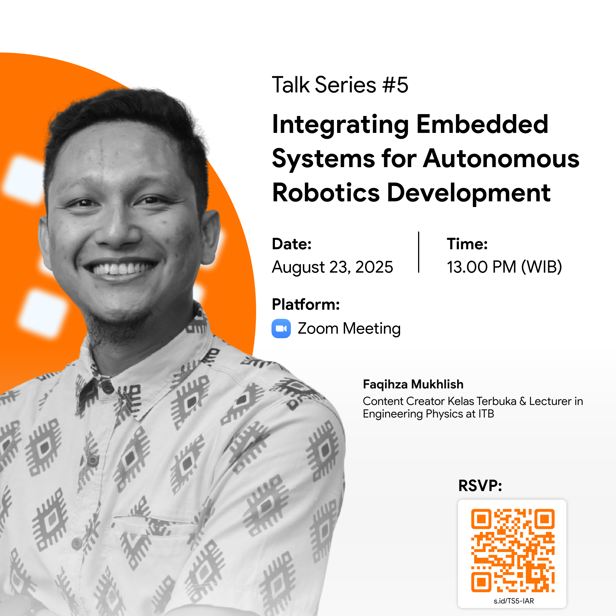 See Talk Series #5 : Integrating Embedded Systems for Autonomous ...