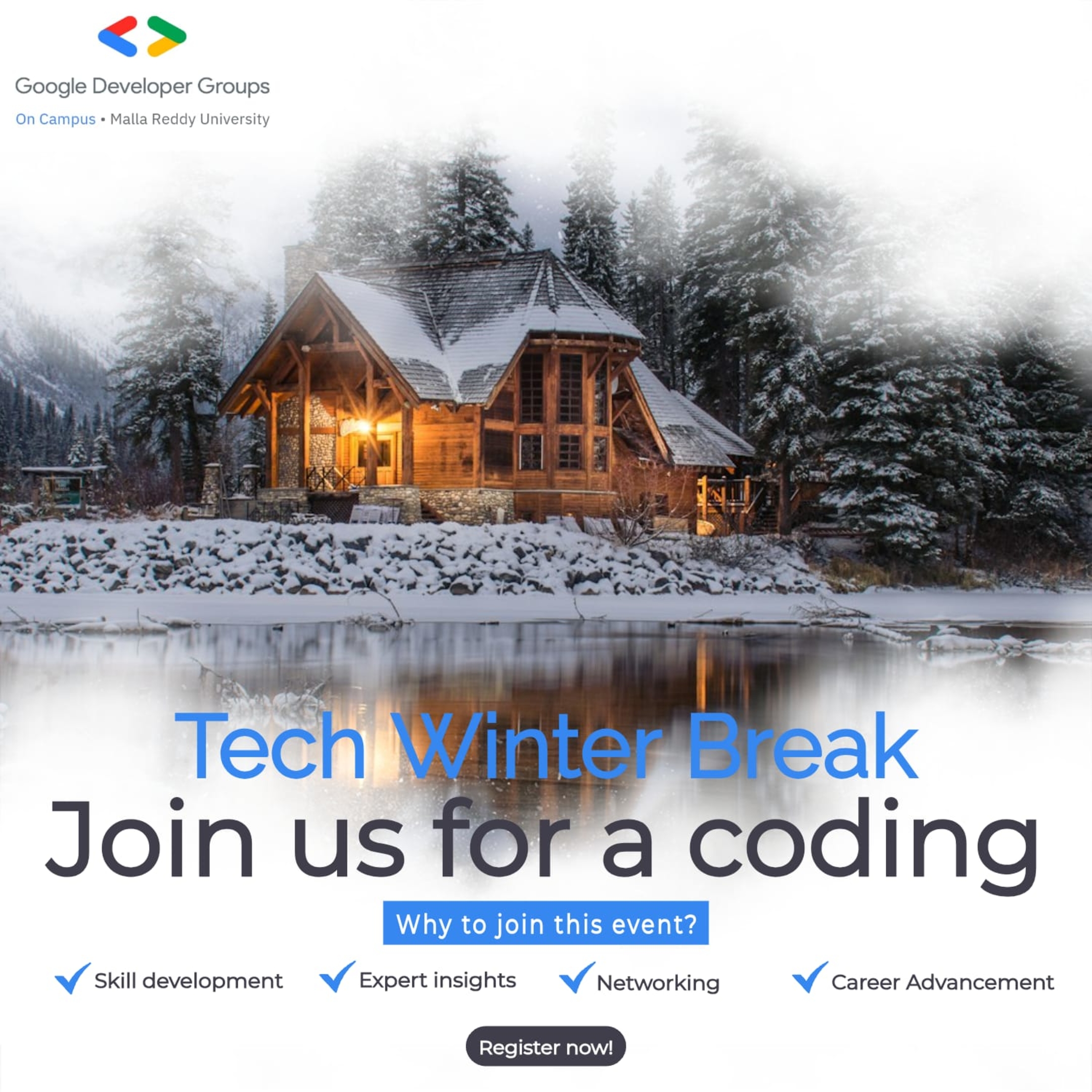 See Tech Winter Break + GDG on Campus Malla Reddy University ...