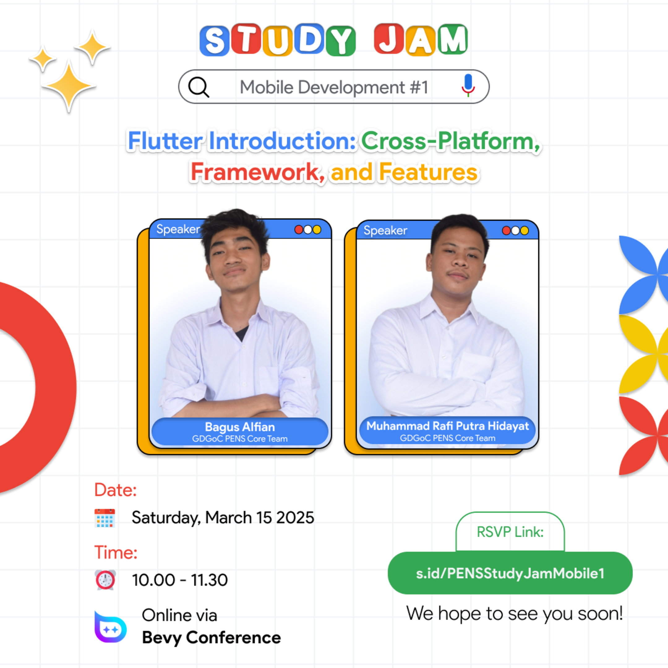 See Study Jam: Mobile Development #1 at Google Developer Groups GDG on ...
