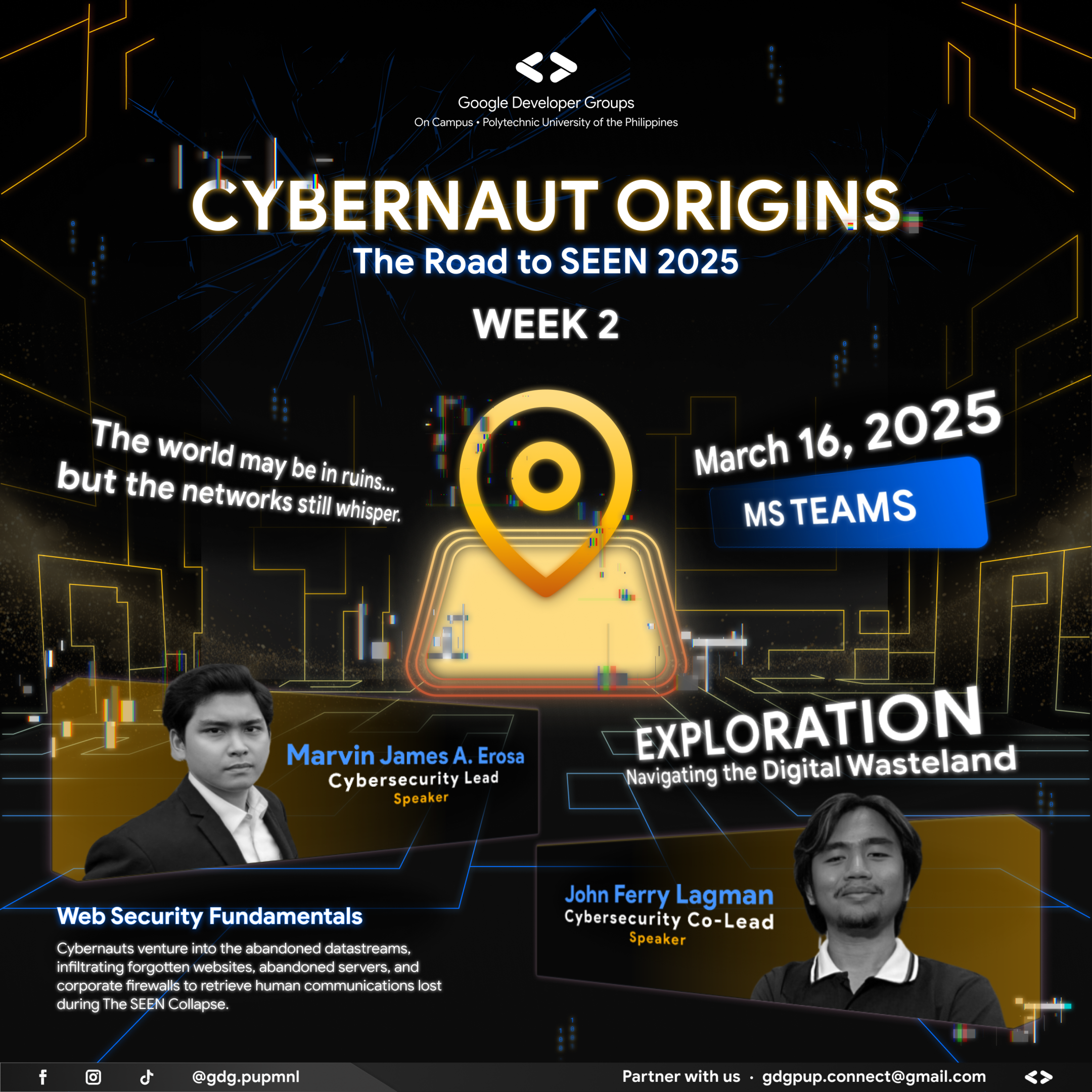 See [Cybernaut Origins: The Road to SEEN 2025] Phase 2: EXPLORATION – Navigating the Digital ...