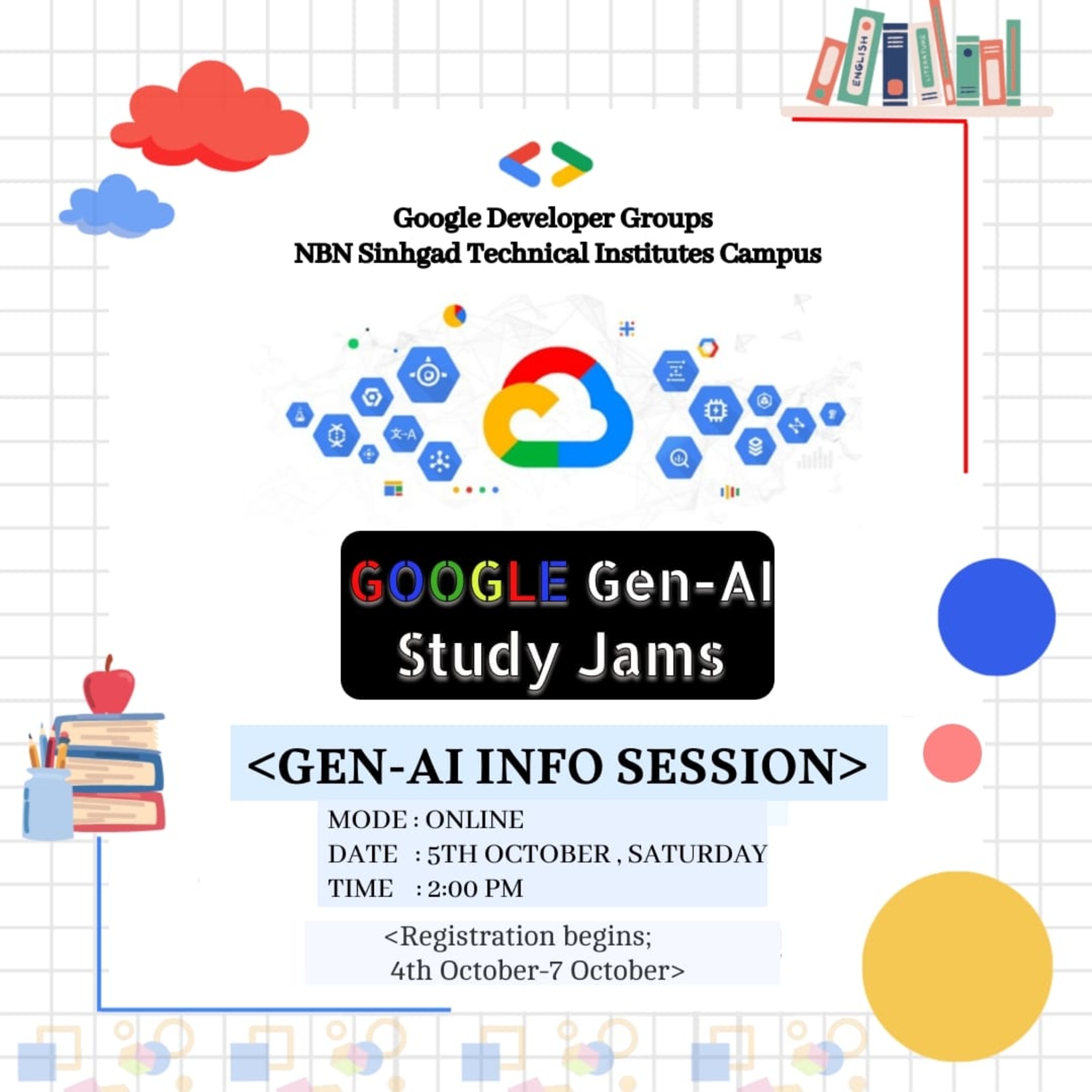 See Google Gen AI Study Jams Infosession at Google Developer Groups GDG ...