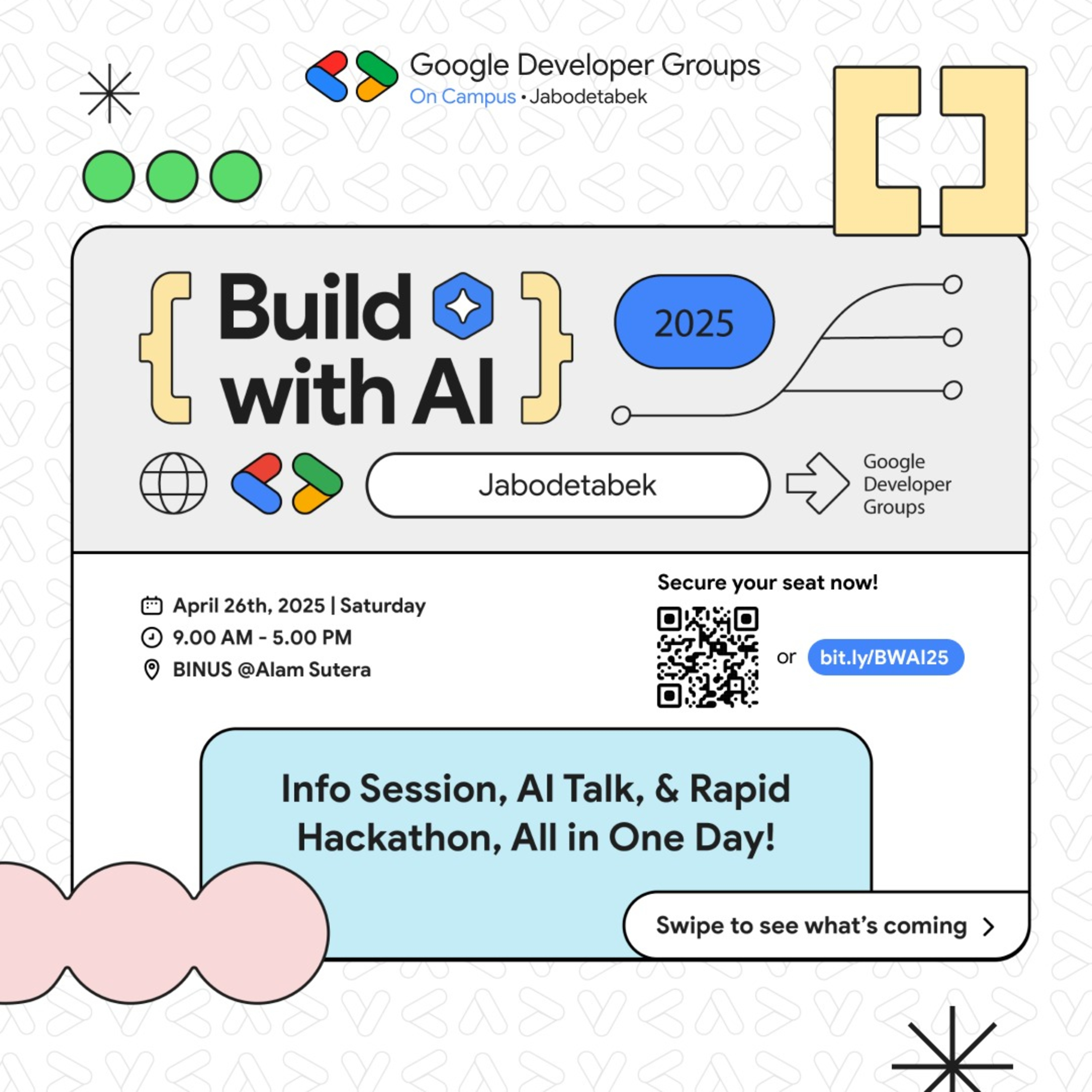 See Build with AI: From Ideas to Impact - Hackathon at Google Developer ...