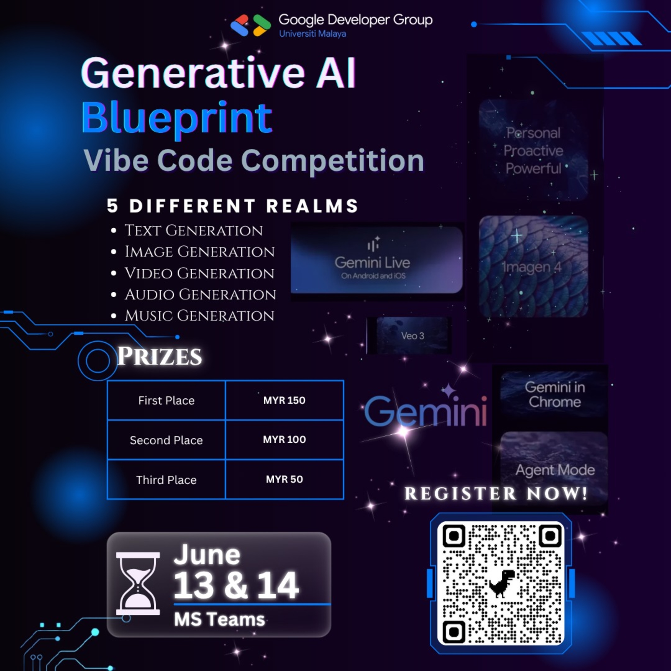 See Generative AI Blueprint: Vibe Code Competition at Google Developer ...