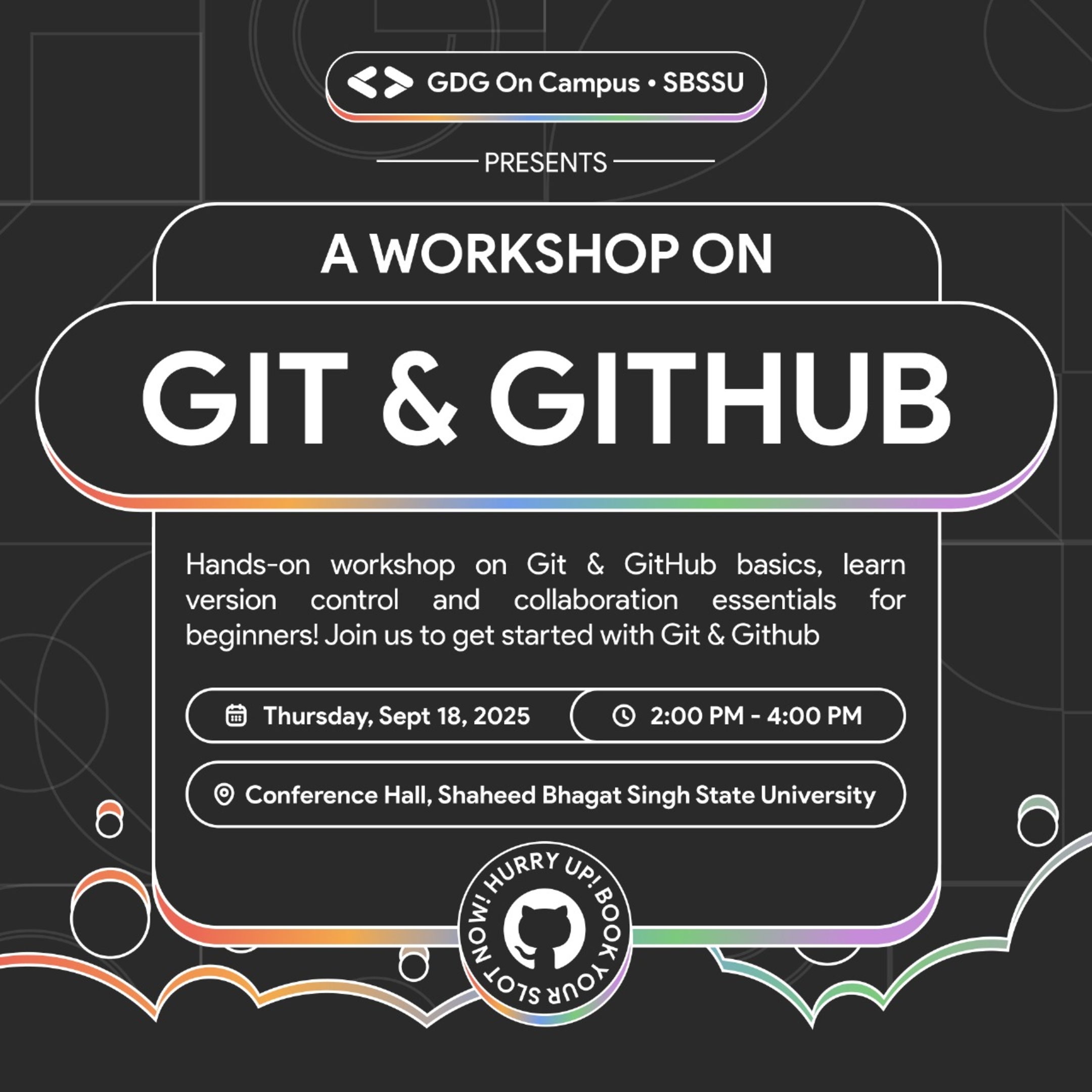 See Introduction to GDG Core Team & Git/GitHub Workshop at Google ...