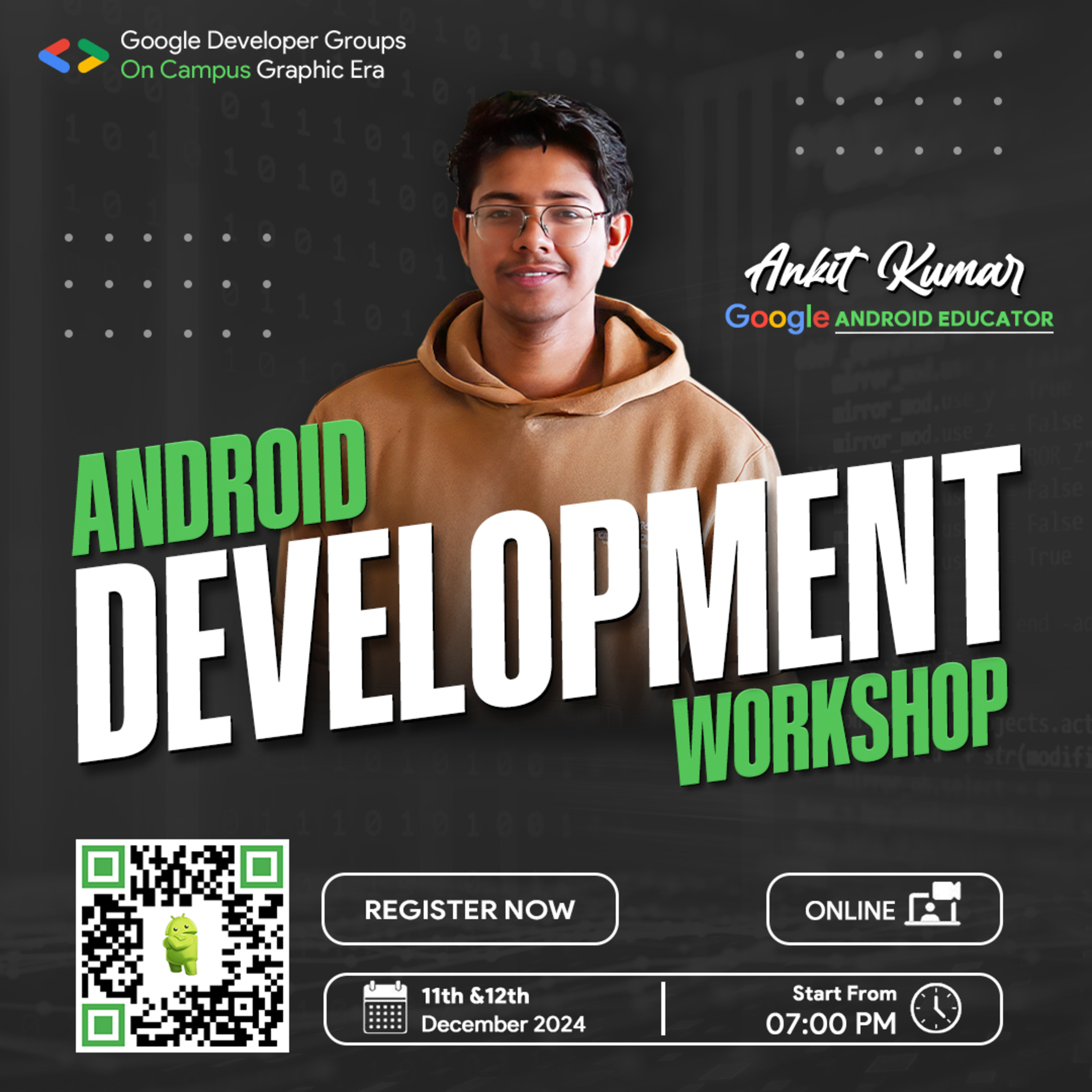 See Tech Winter Break - GDG On Campus Graphic Era at Google Developer ...