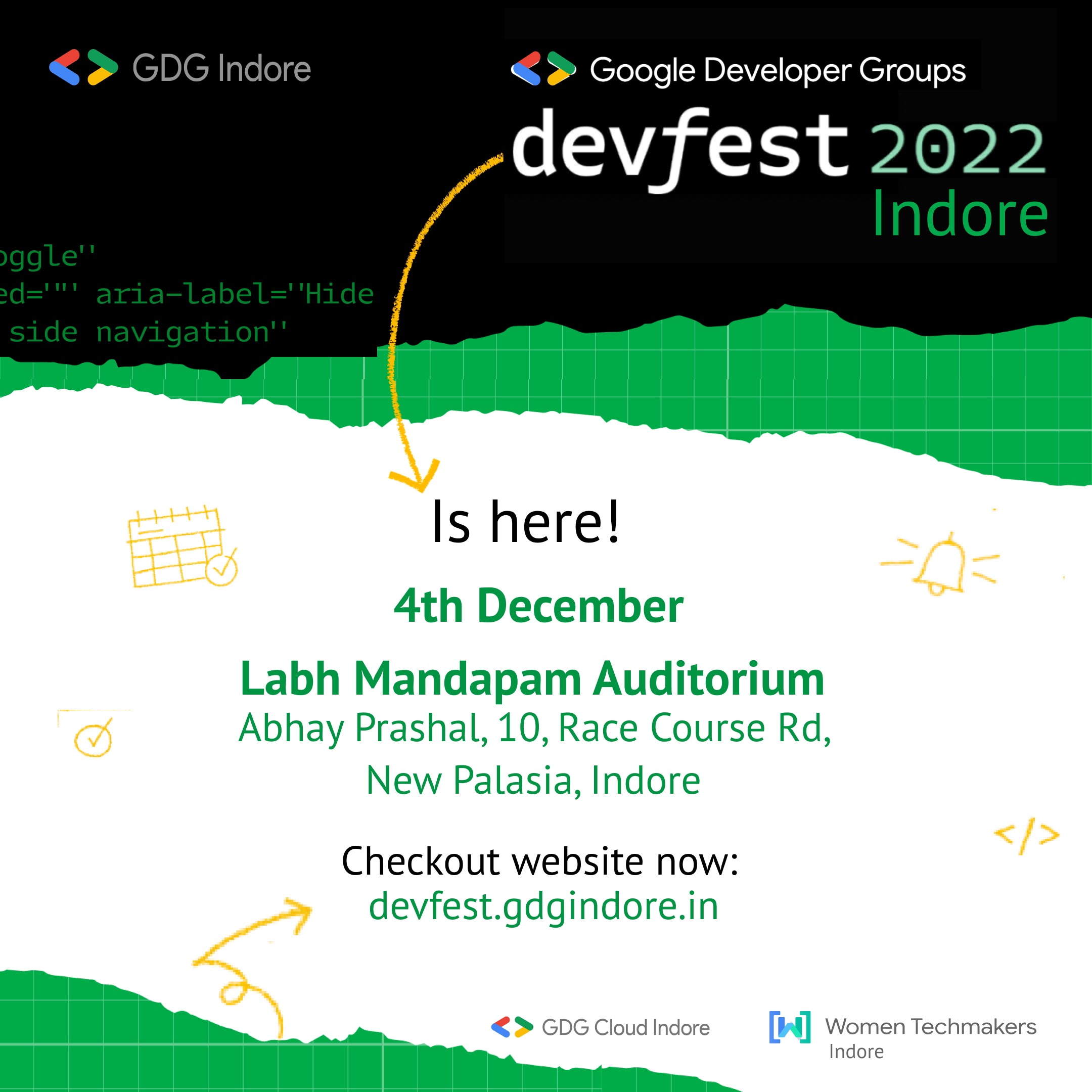 See DevFest Indore 2022 at Google Developer Groups GDG Indore