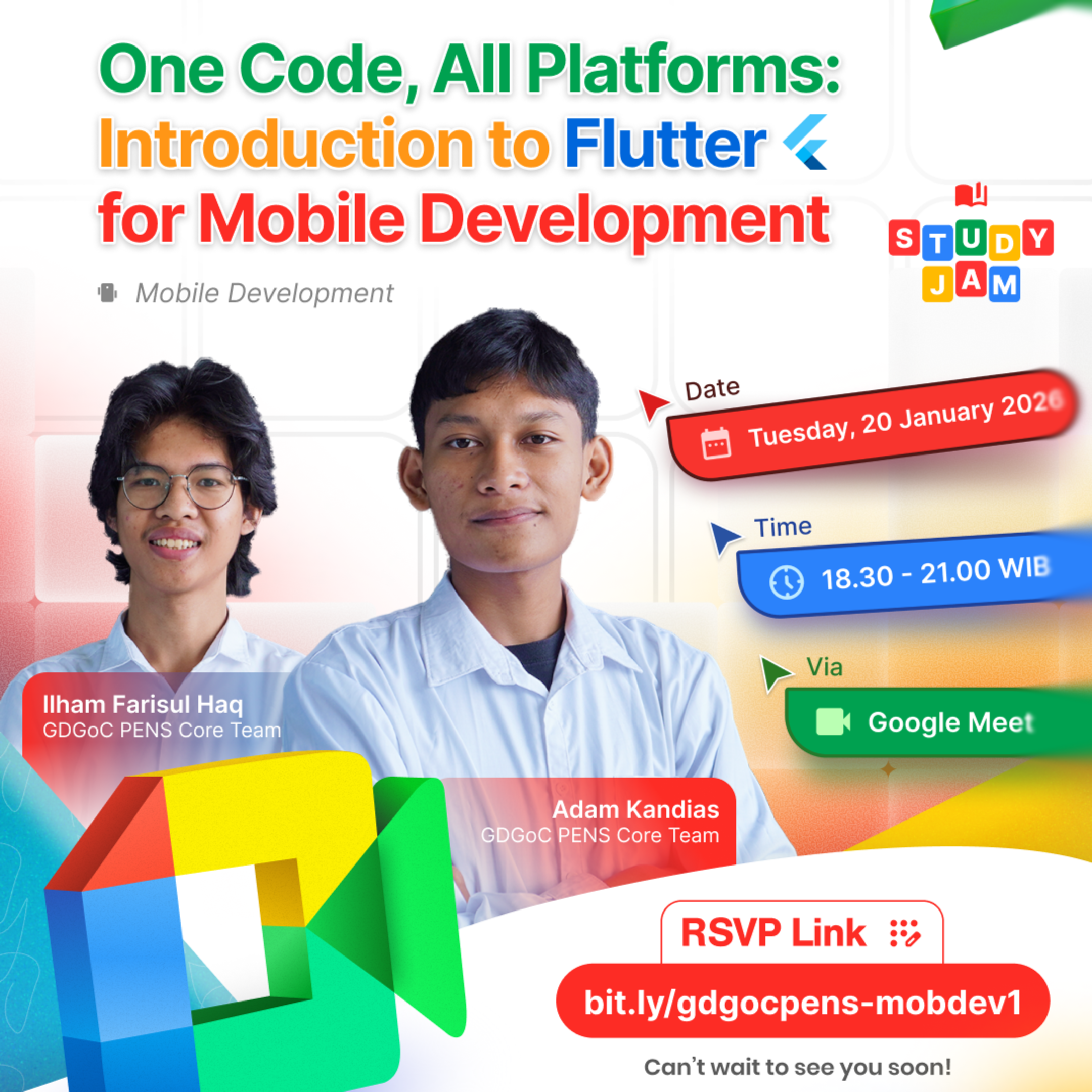See One Code, All Platforms: Introduction to Flutter for Mobile Development at Google Developer ...
