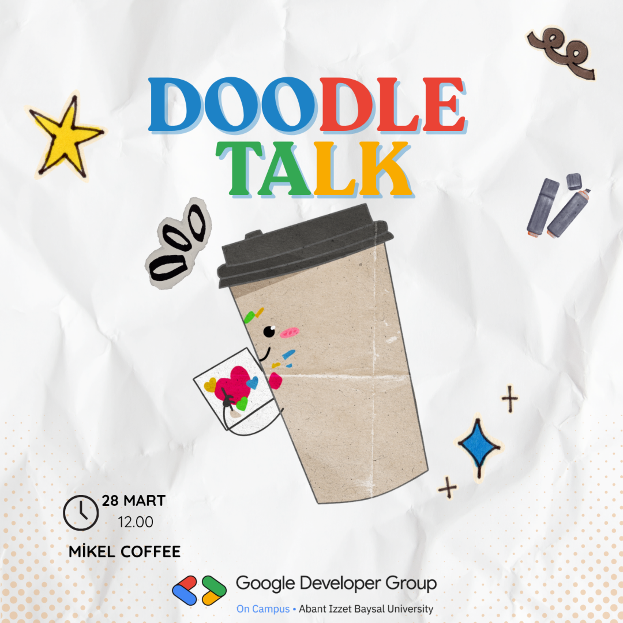 See Doodle Talk at Google Developer Groups GDG on Campus Bolu Abant ...