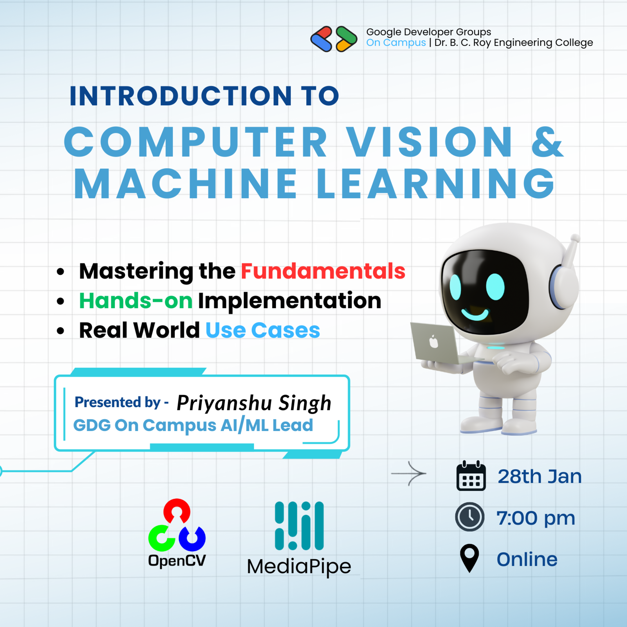 See How Machines See: Introduction to Computer Vision & Machine Learning at Google Developer ...