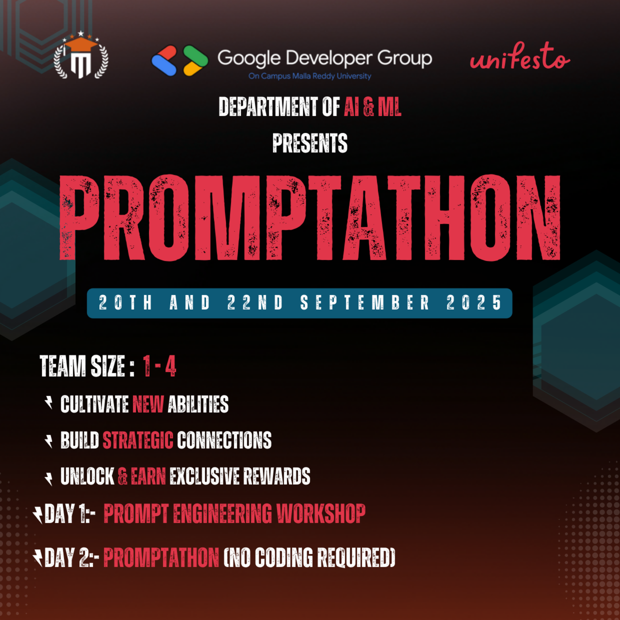 See Promptathon: Ignite Creativity with AI at Google Developer Groups ...