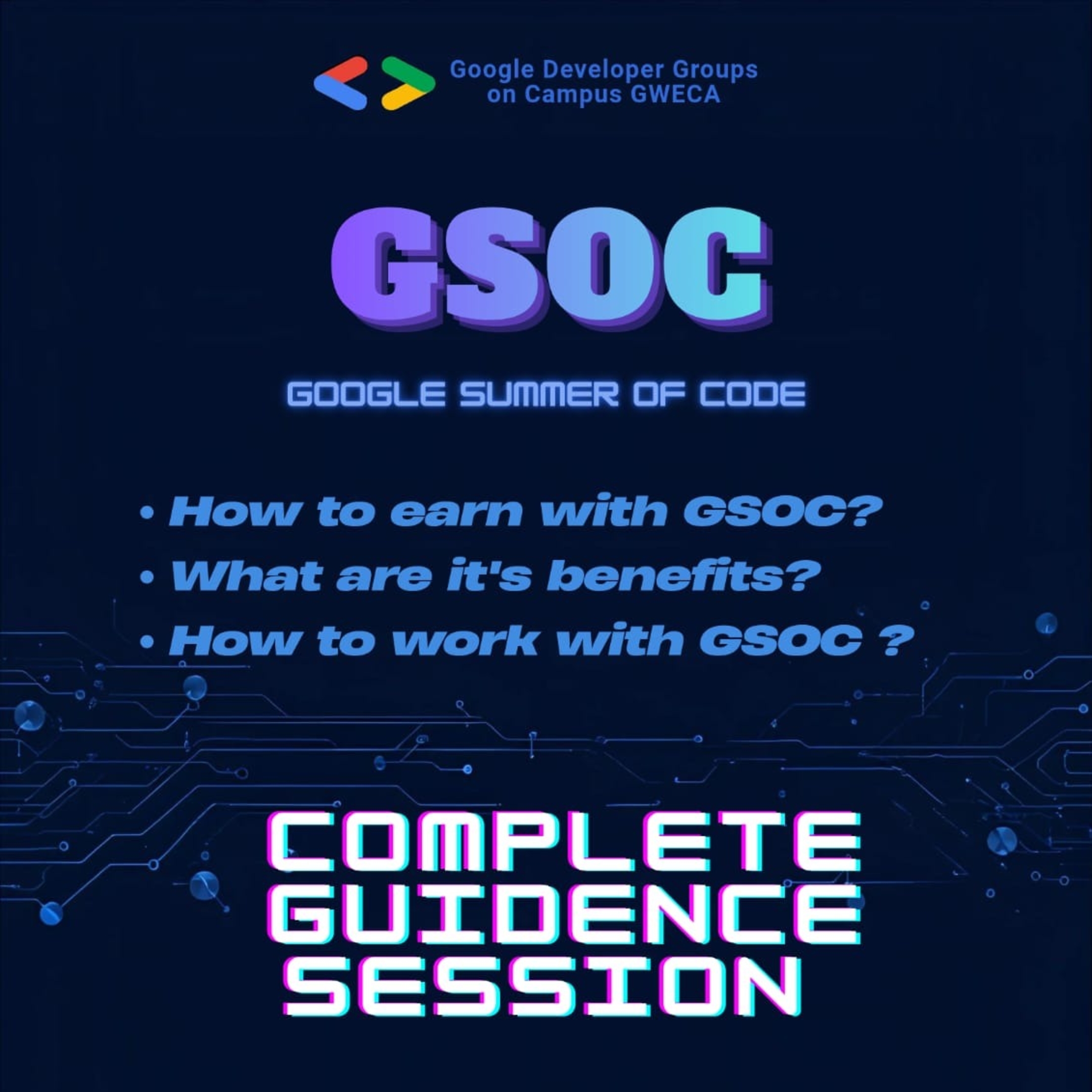 See Unlock the World of Open Source: Your Gateway to GSoC & Beyond! at Google Developer Groups ...