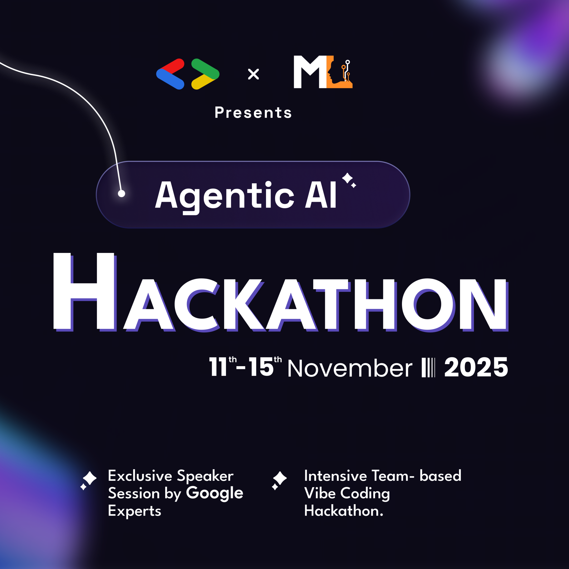 See Agentic AI Hackathon Extravaganza at Google Developer Groups GDG on ...