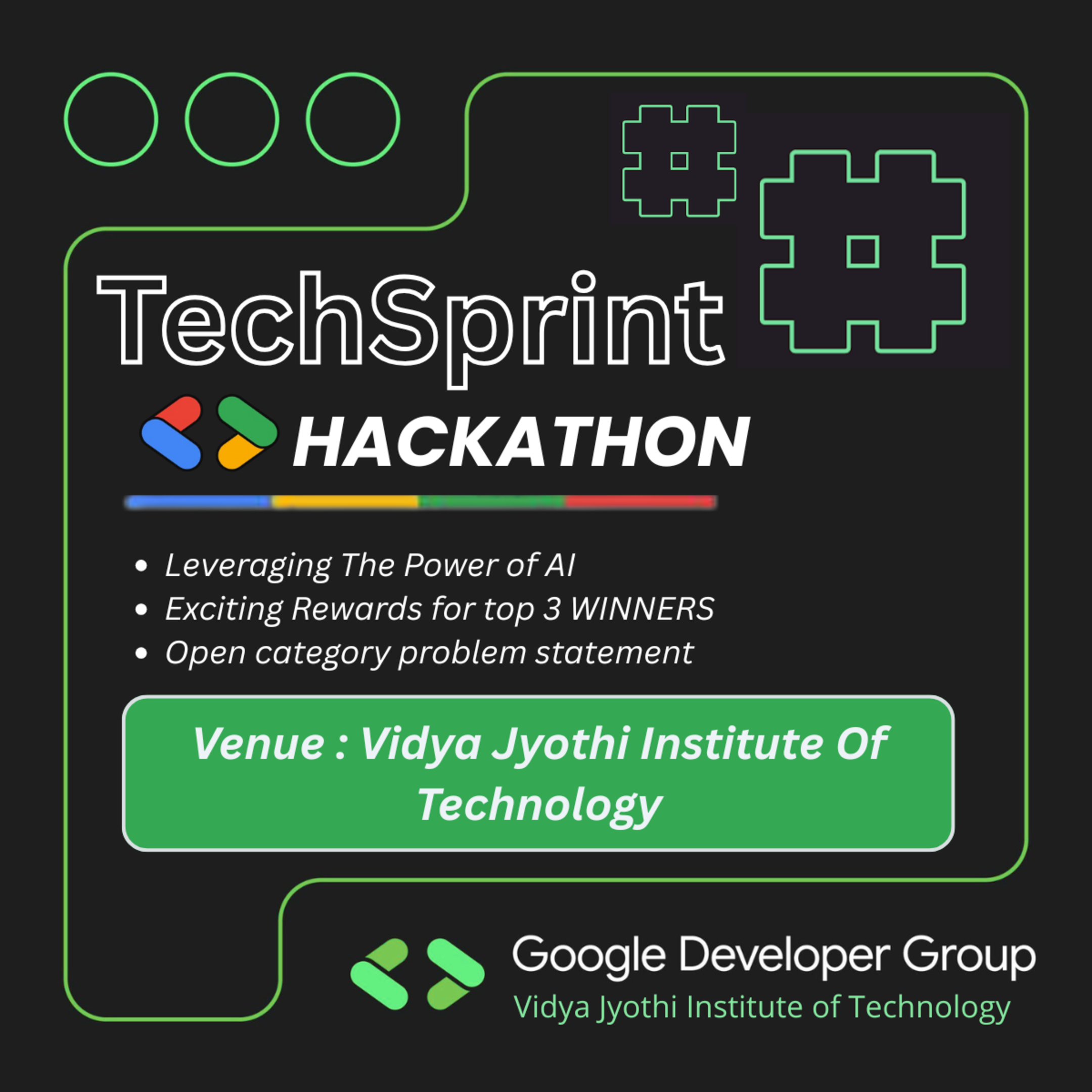 See TechSprint (2025) ROUND - 1 at Google Developer Groups GDG on ...