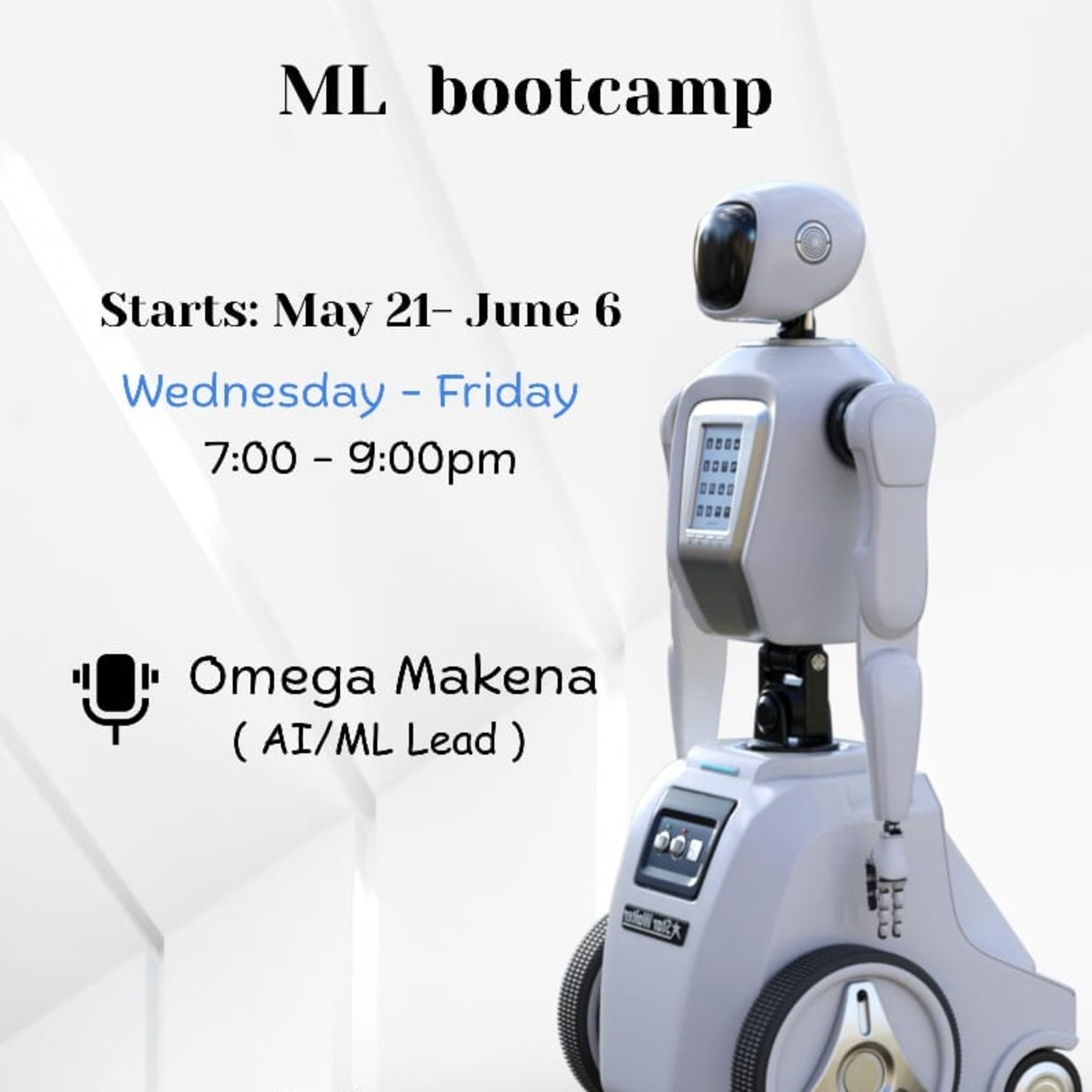 See Kickstart Your Journey into Machine Learning at Google Developer Groups GDG on Campus Mount ...