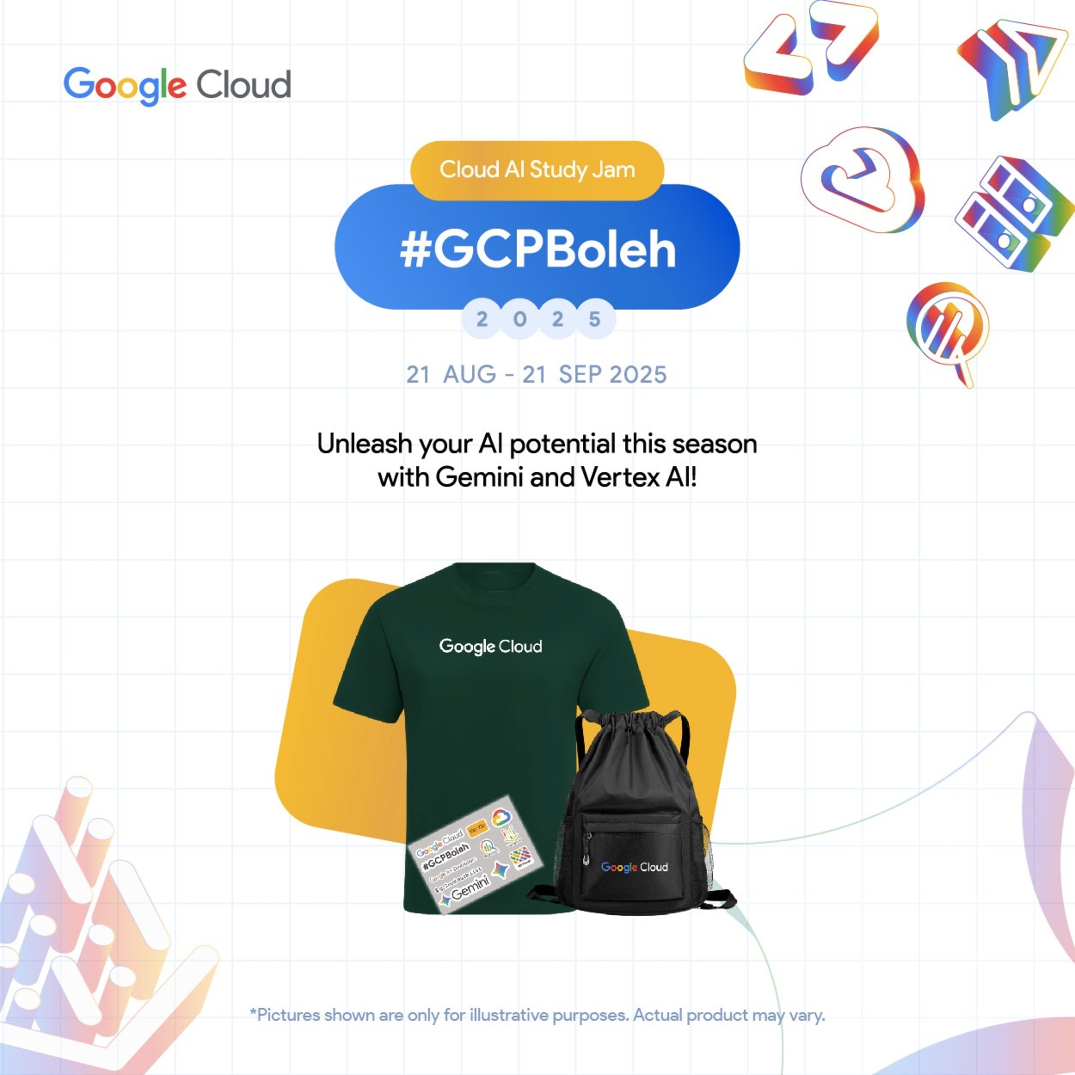 See GCPBoleh 2025 Kickoff at Google Developer Groups GDG Cloud KL