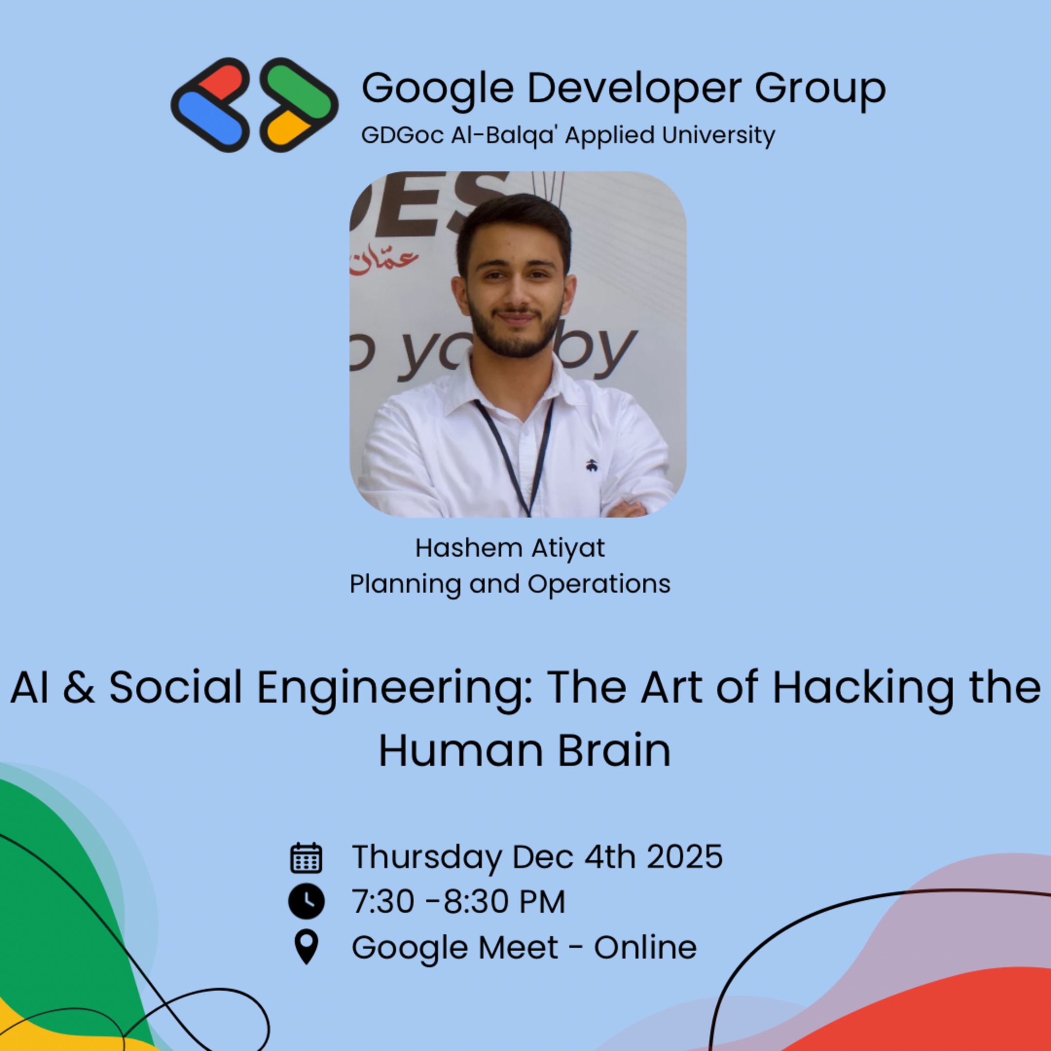 See AI & Social Engineering: The Art of Hacking the Human Brain at Google Developer Groups GDG ...