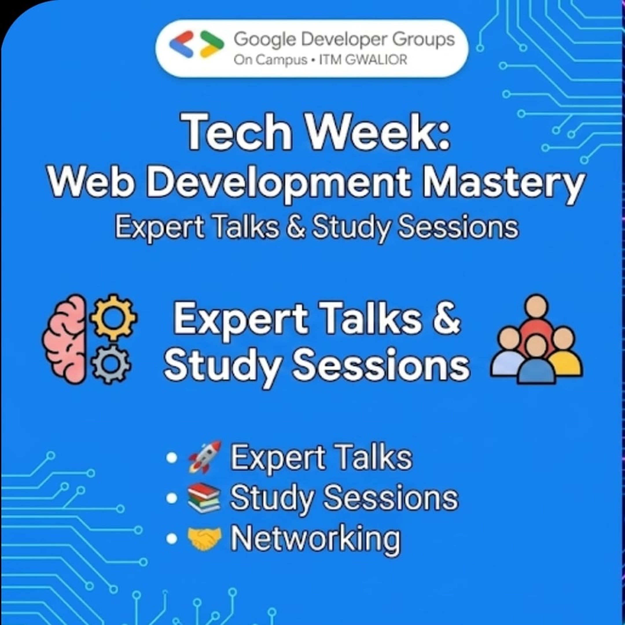 See GDG Web Dev Series: Learn & Build at Google Developer Groups GDG on Campus Institute of ...