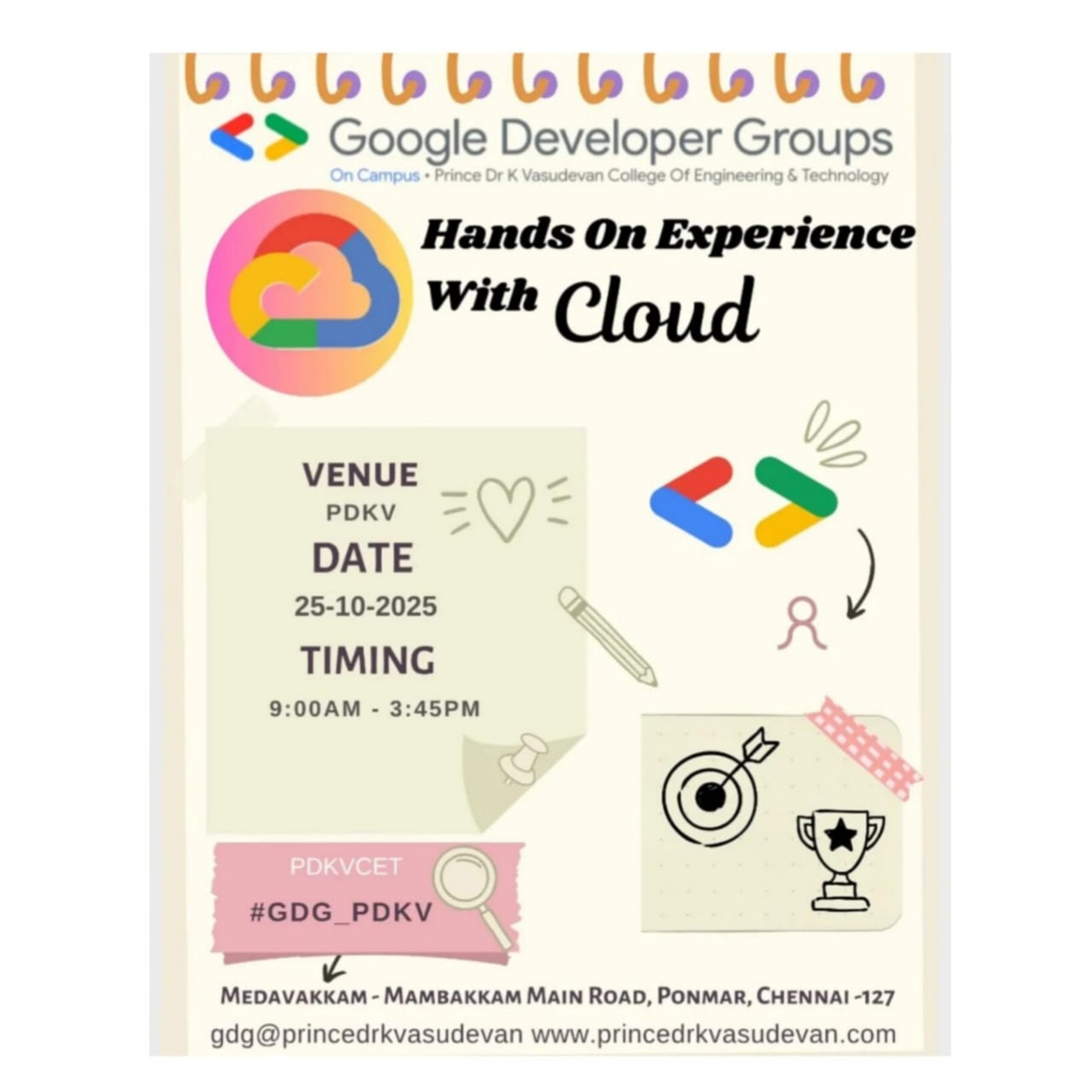 See Hands-On Experience with Cloud — Phase 2 at Google Developer Groups ...