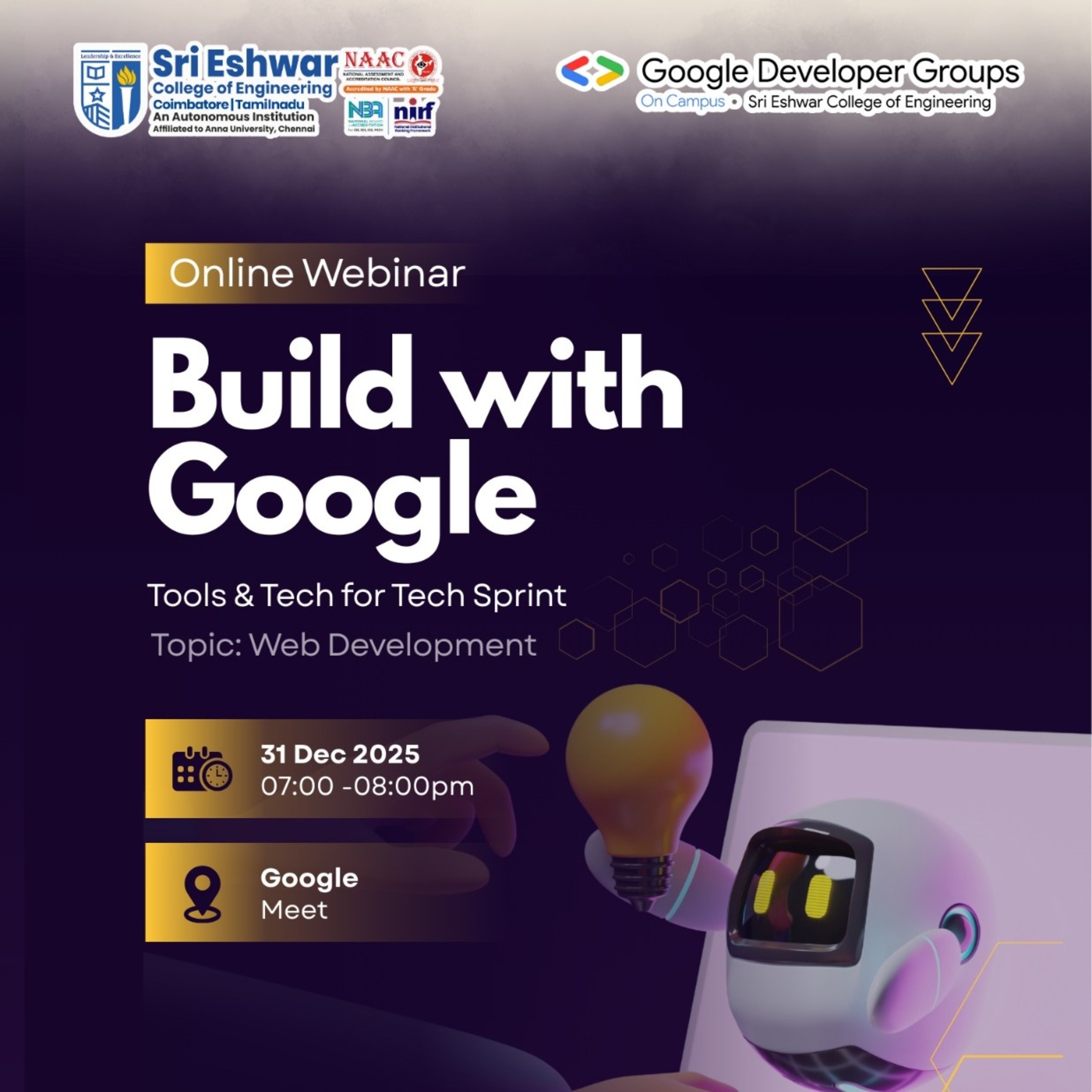 See Build with Google – Web Development Demo for TechSprint at Google ...