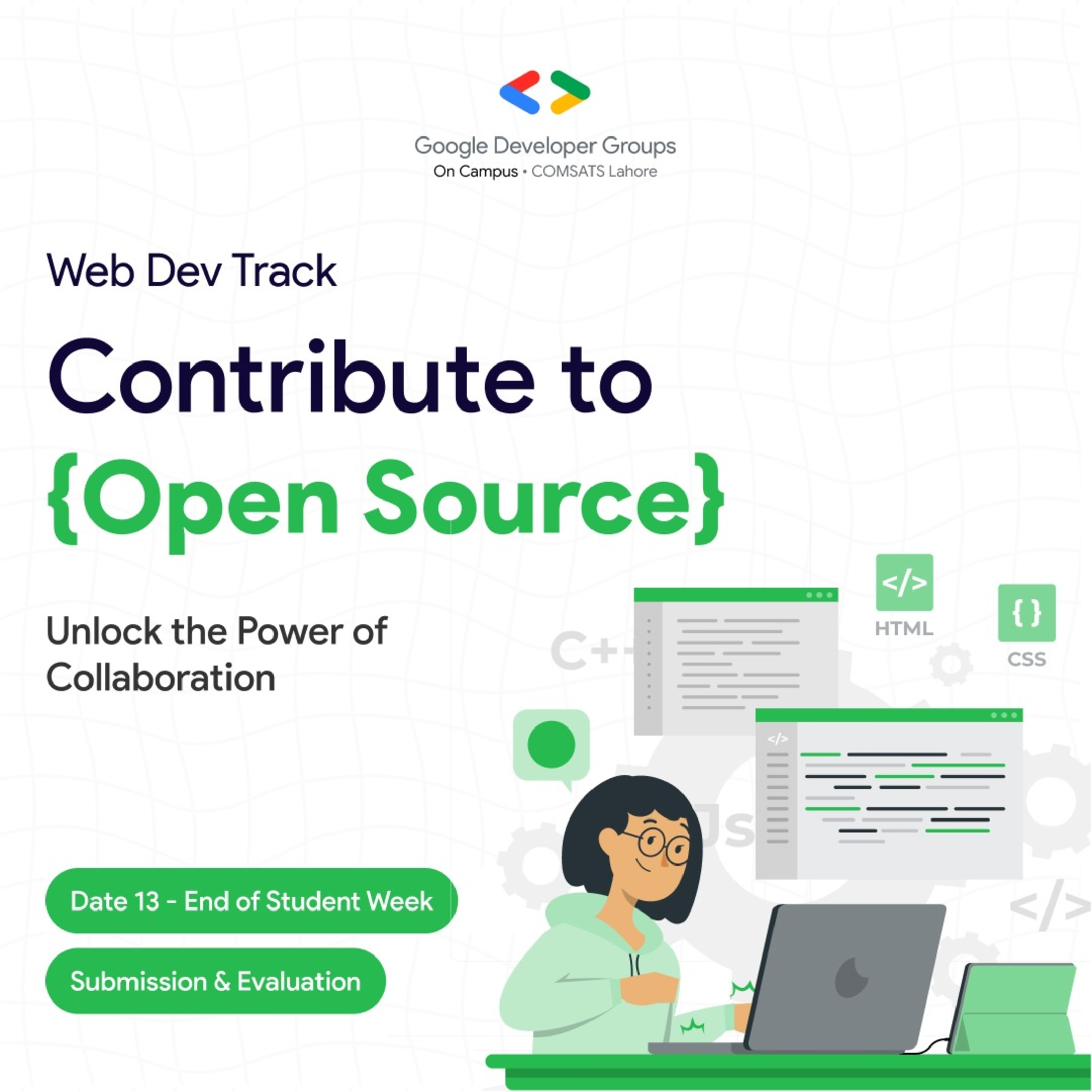 See Contribute to Open Source at Google Developer Groups GDG on Campus COMSATS University ...