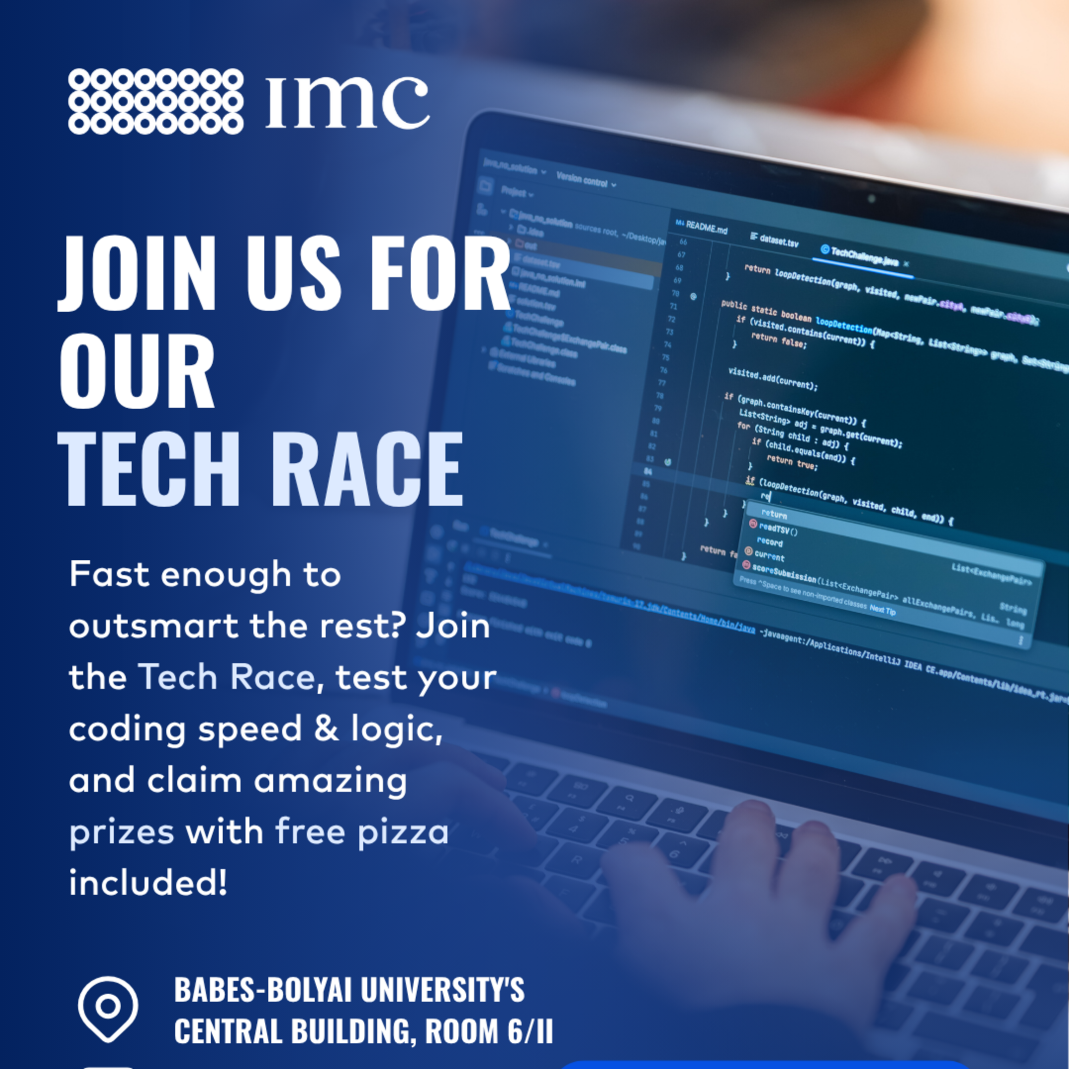 See Tech Race: IMC Trading Edition at Google Developer Groups GDG on Campus Babes-Bolyai ...