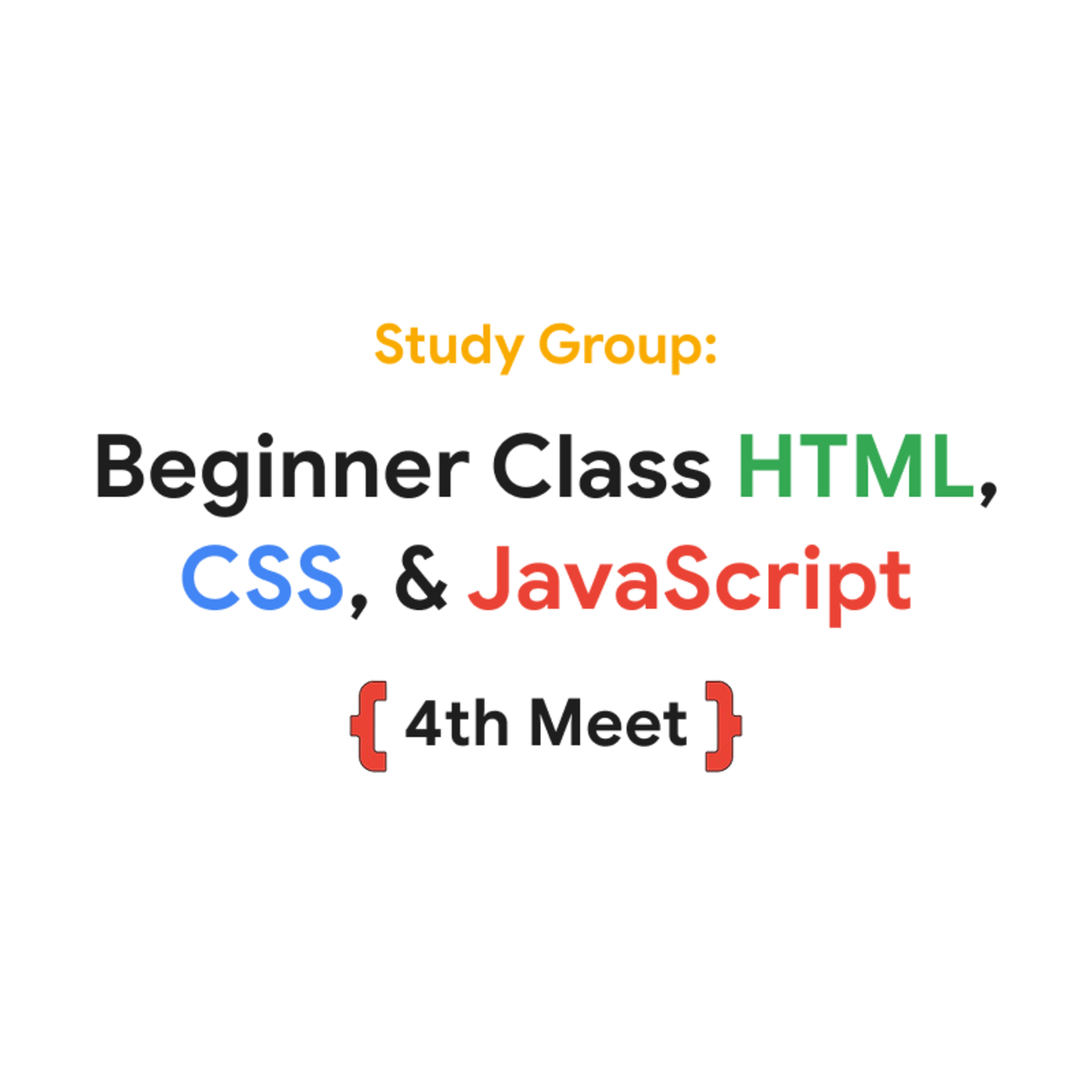 See Beginner Class HTML, CSS, & JavaScript #4 at Google Developer Groups GDG on Campus Primakara ...