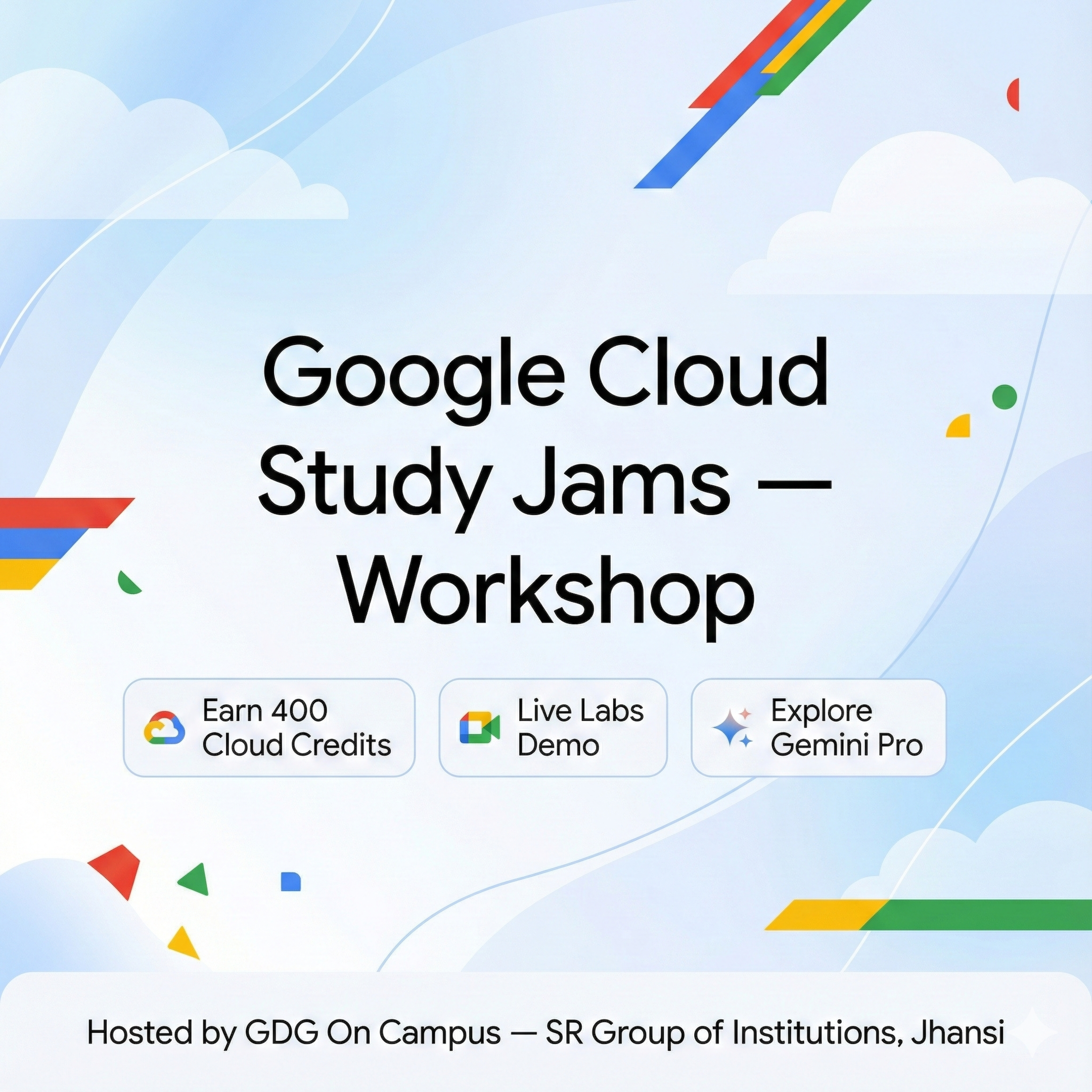 See Google Cloud Study Jams - Workshop at Google Developer Groups GDG ...